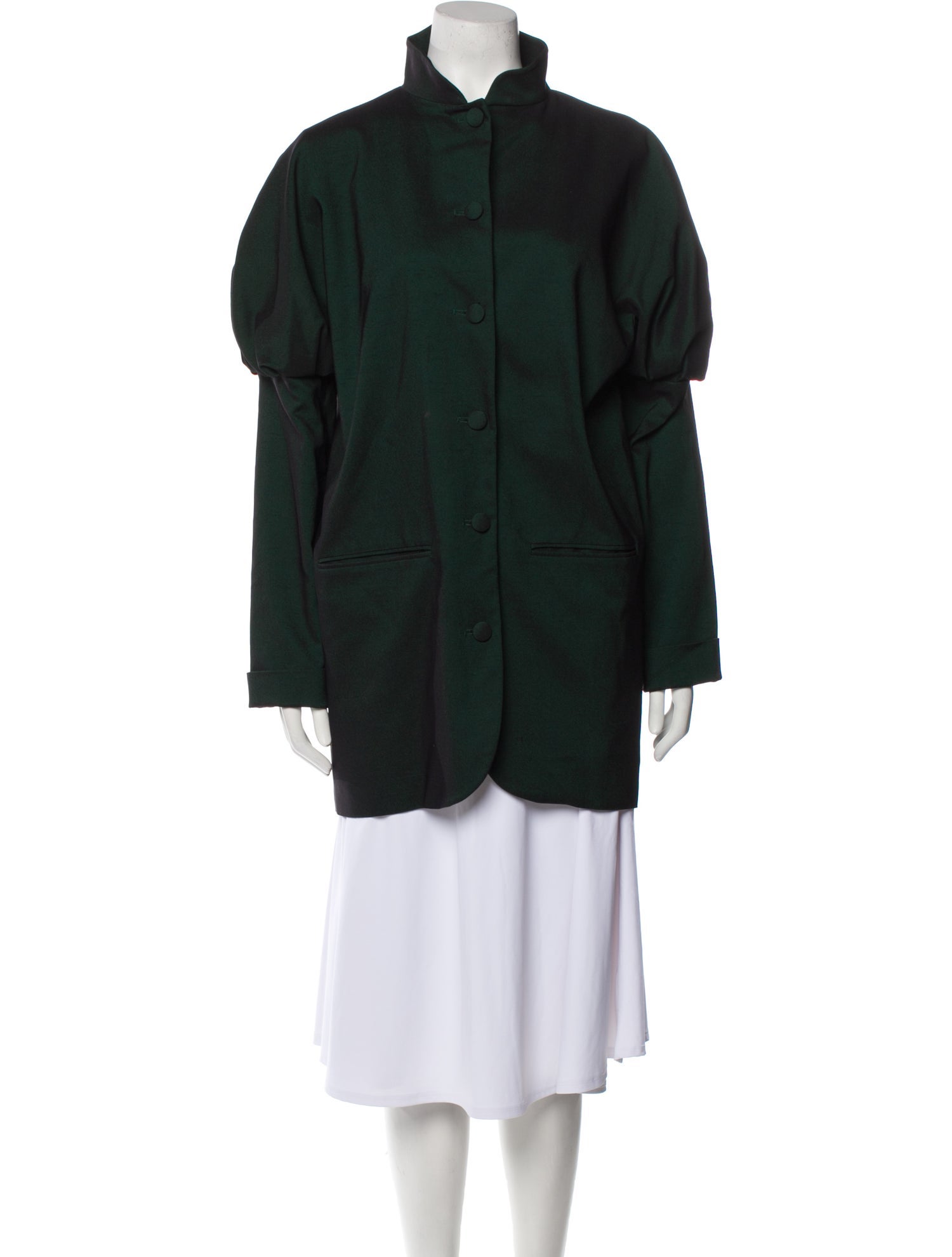 Romeo Gigli Vintage 1992 Utility Jacket - Green Jackets, Clothing ...