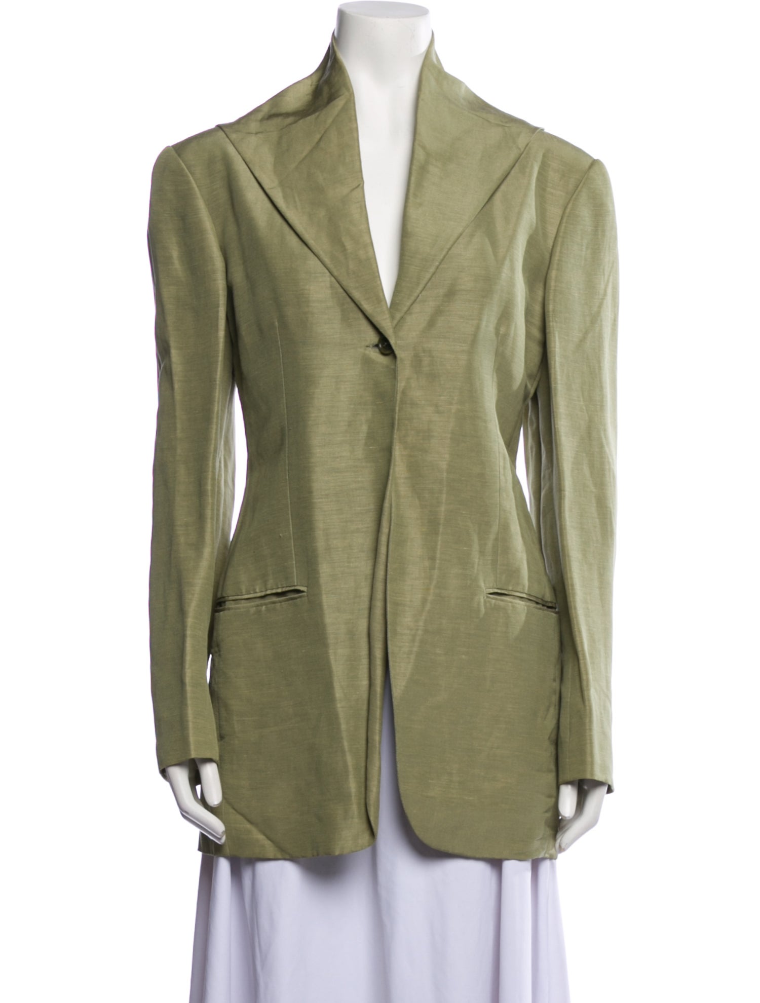Romeo Gigli Vintage 1980's Blazer - Green Jackets, Clothing ...
