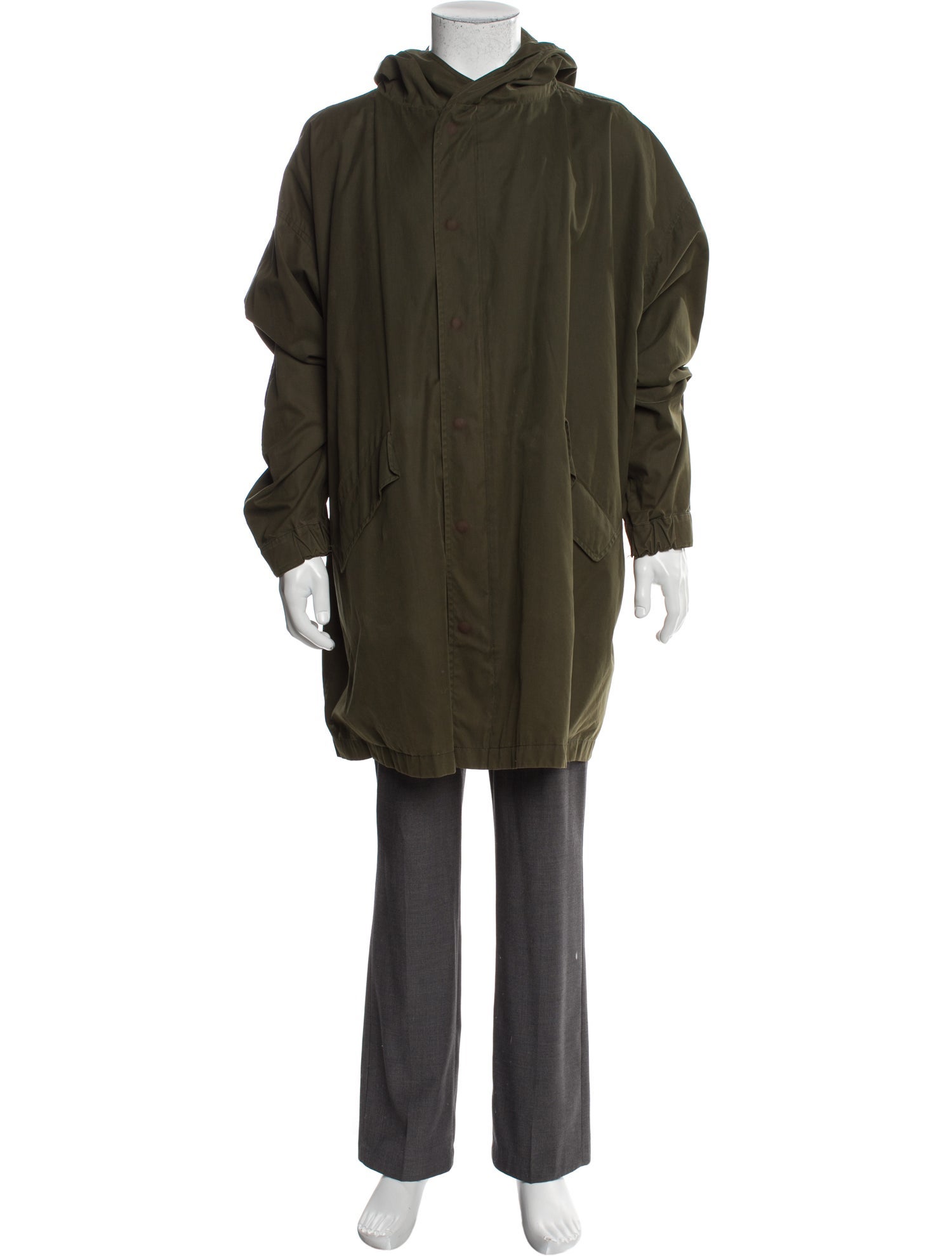 Romeo Gigli Vintage 1990's Parka - Green Outerwear, Clothing ...