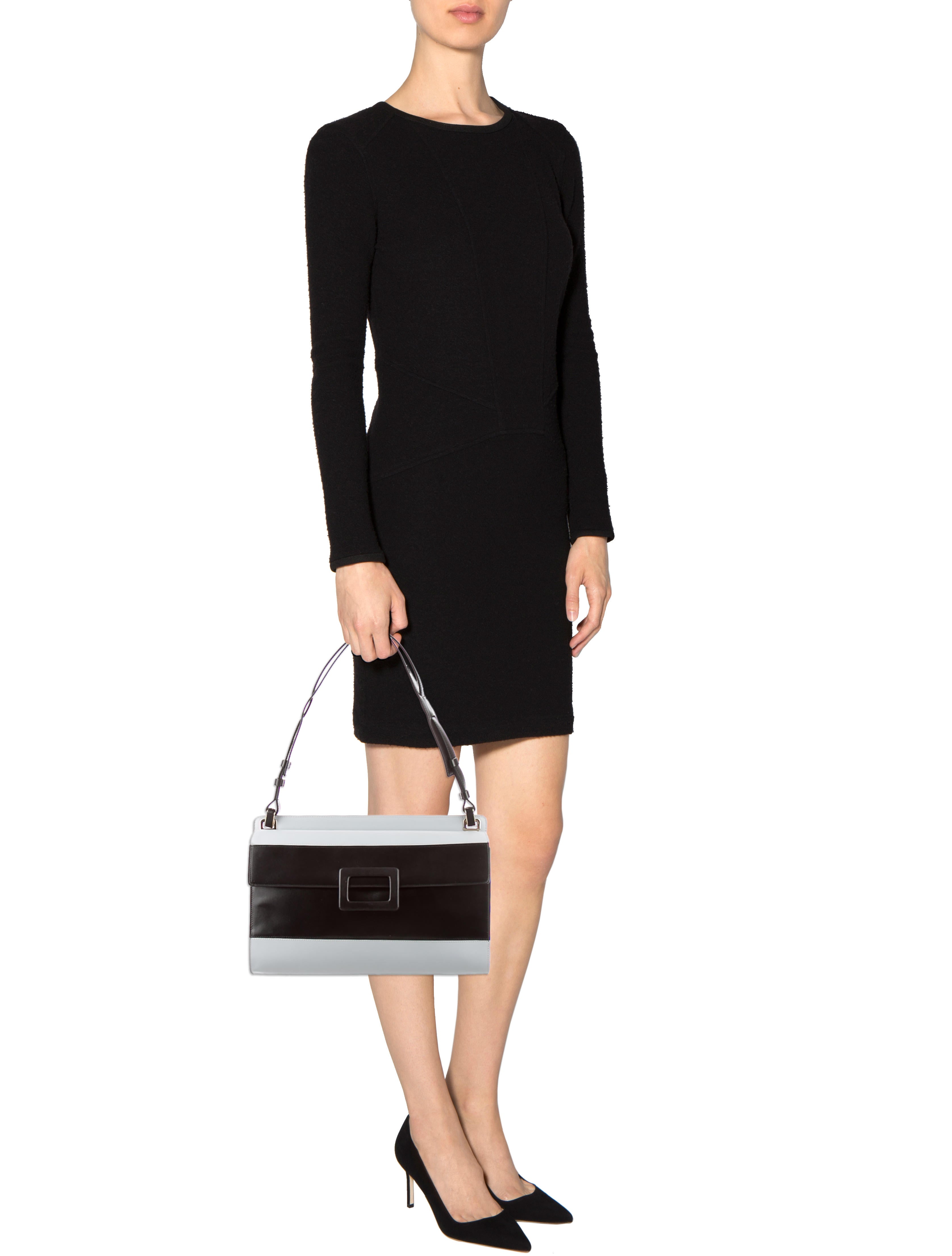 Roger Vivier Miss Viv Small Bandeau - Black Shoulder Bags, Handbags ...