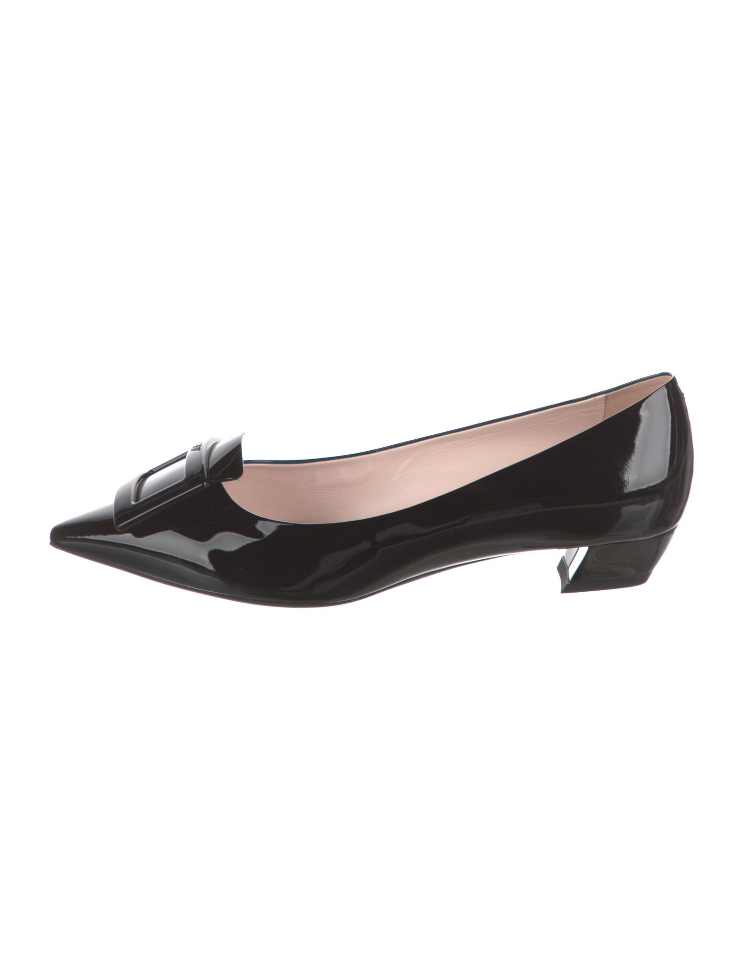 Roger Vivier Patent Leather Pumps - Black Pumps, Shoes - ROV65069 | The ...