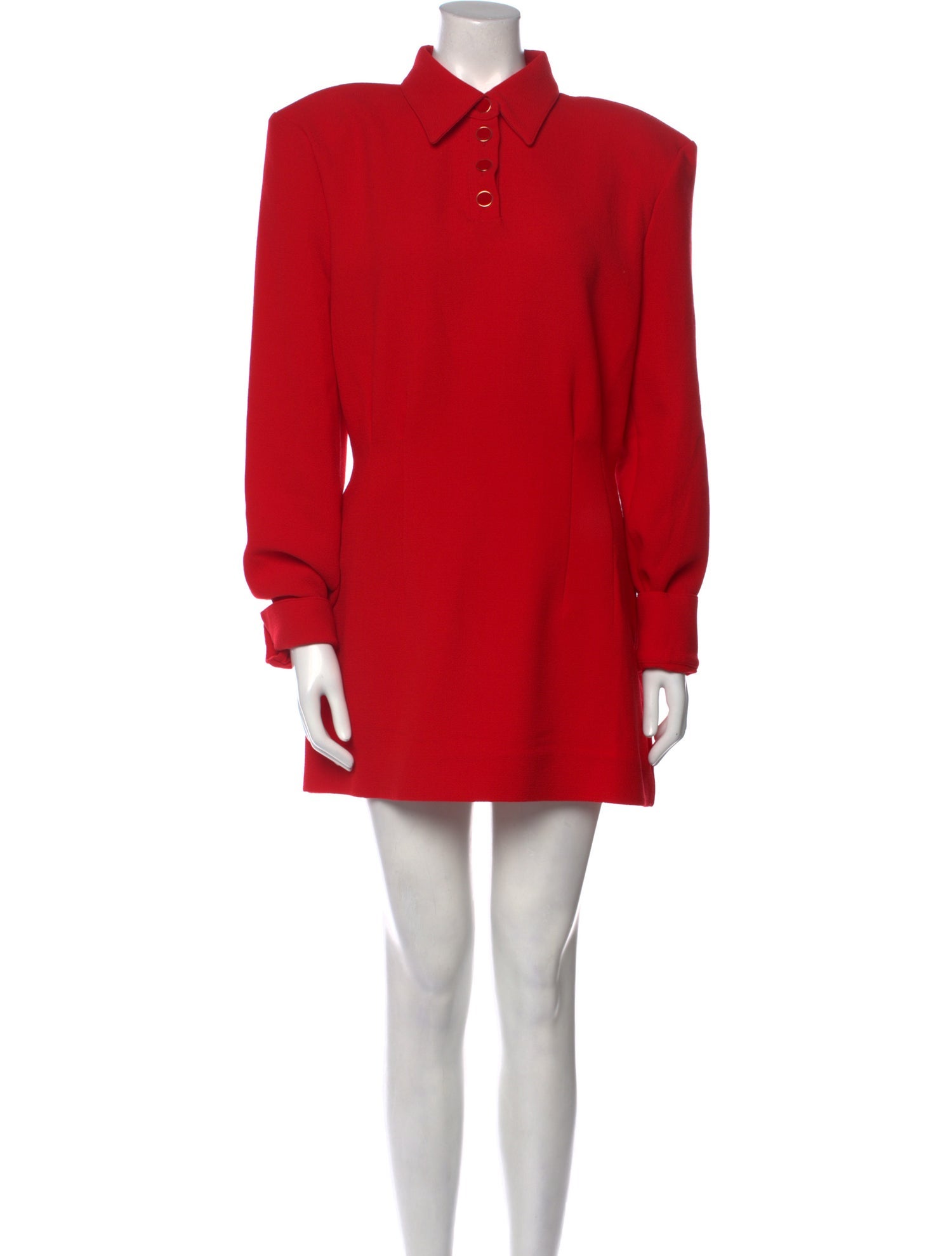 Rowen Rose Mini Dress w/ Tags - Red Dresses, Clothing - ROWRS20099 ...