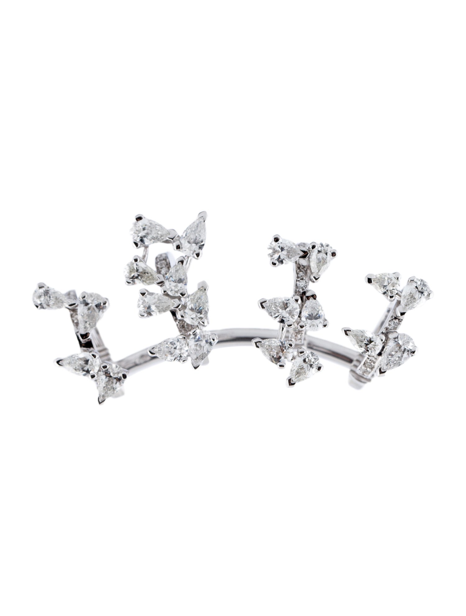 Repossi 18K 2.35ctw Diamond Serti Sur Vide Earcuff - 18K White Gold Ear ...