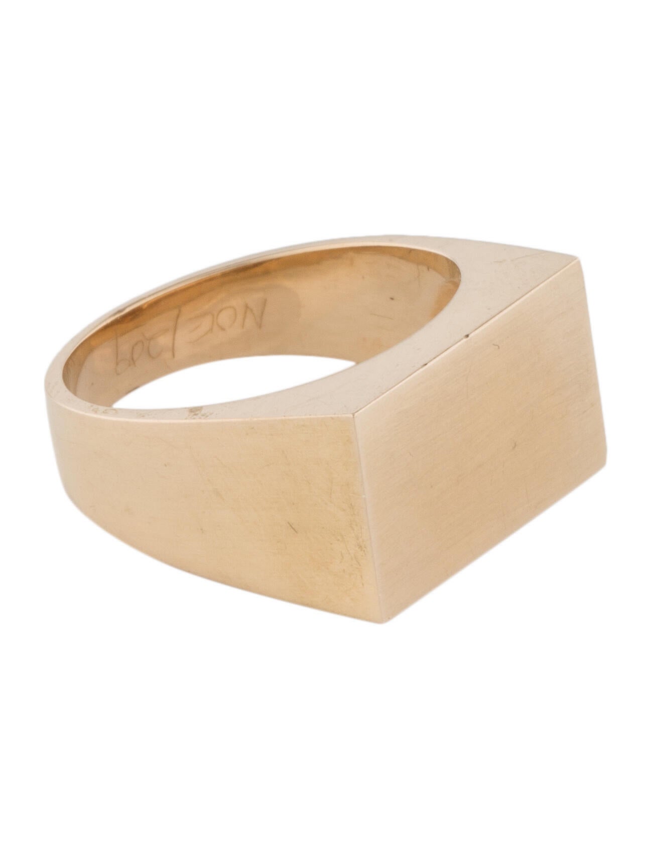 Ring 14K Signet Ring - Signet Ring, Rings - RRING160430 | The RealReal