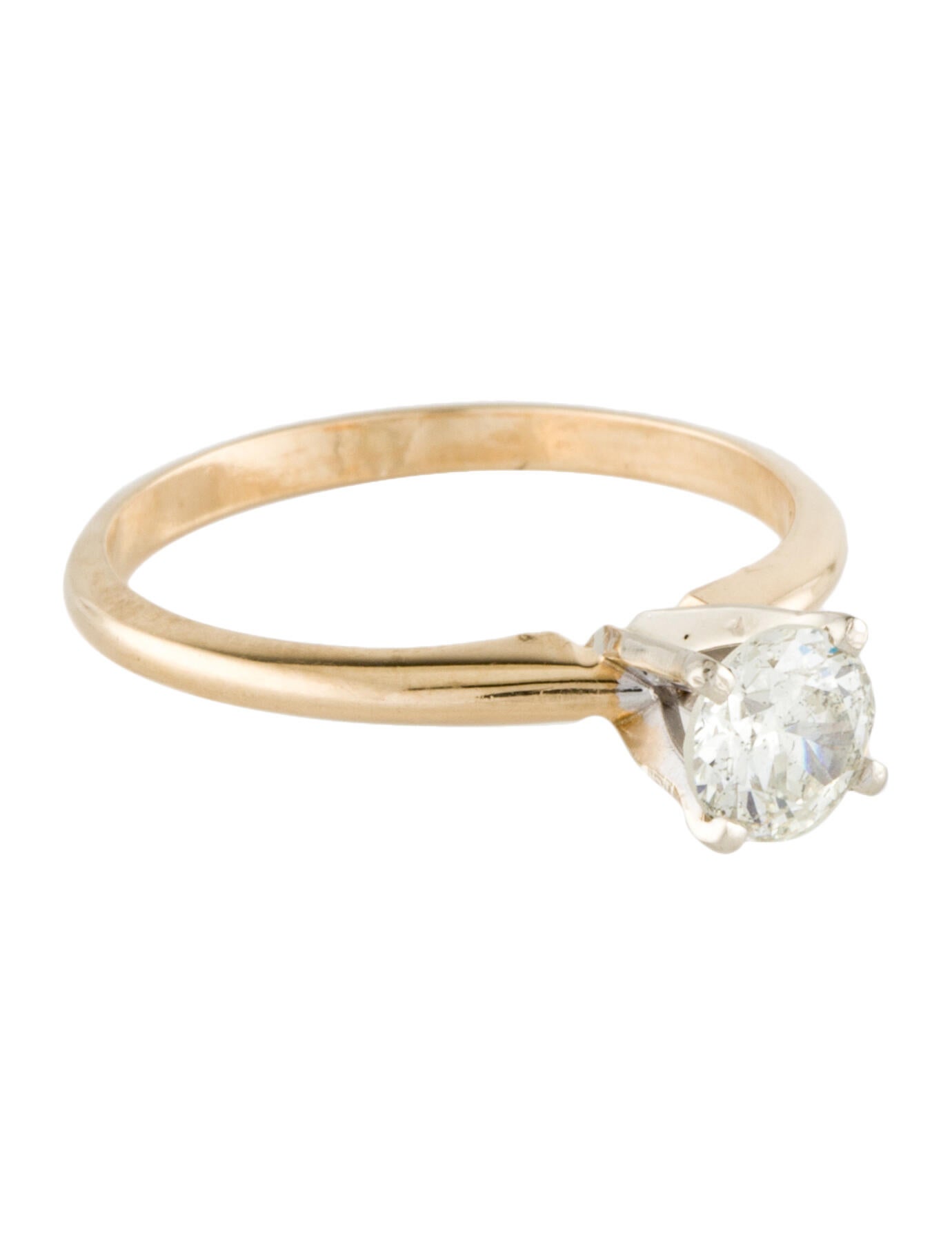 Ring 1.52ct Lab-Grown Diamond Engagement Ring - 14K Rose Gold ...