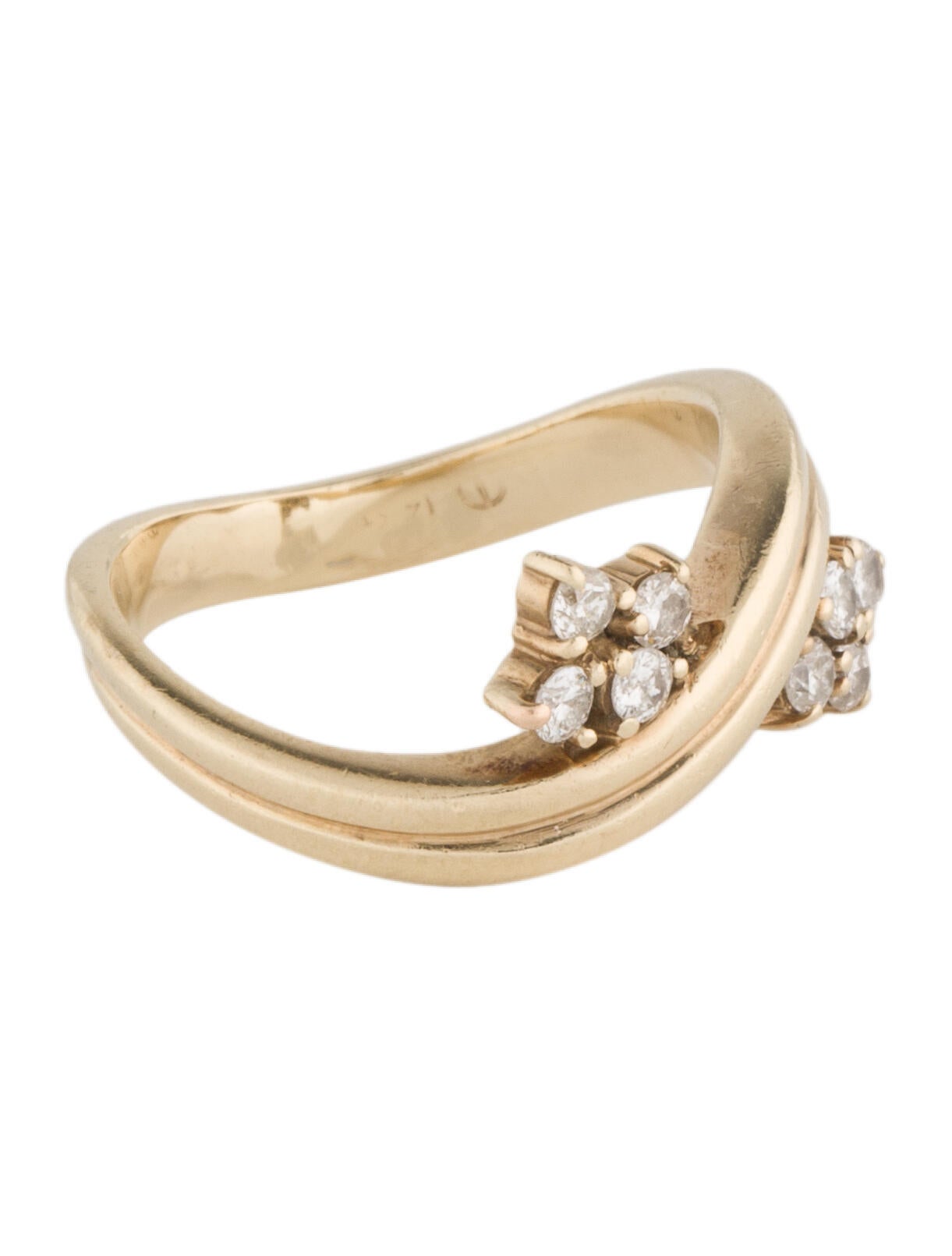 Judith Ripka Prasiolite & Diamond Ring - 18K Yellow Gold Cocktail Ring ...