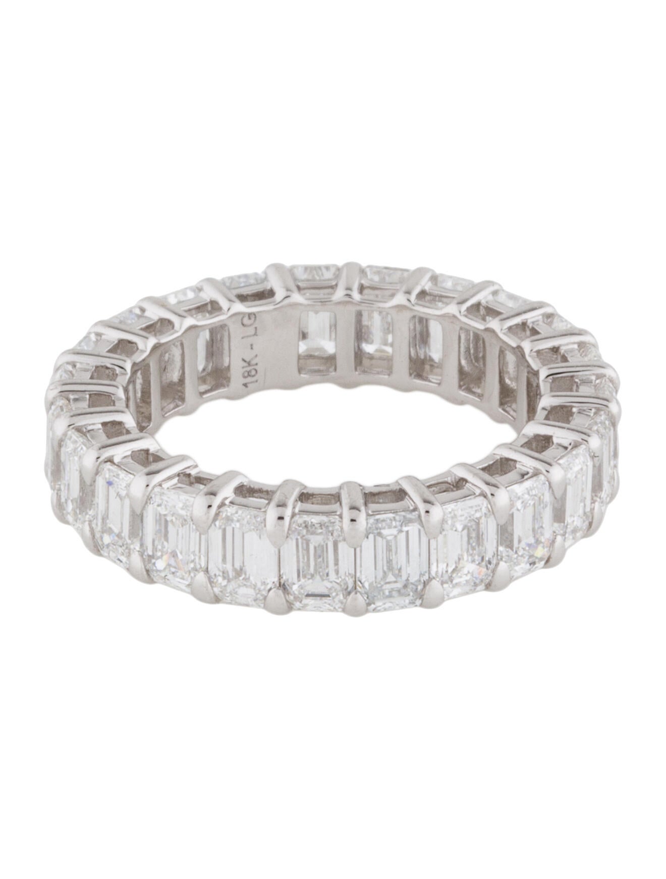 Harry Winston Yellow Diamond Eternity Band - 18K Yellow Gold Eternity ...