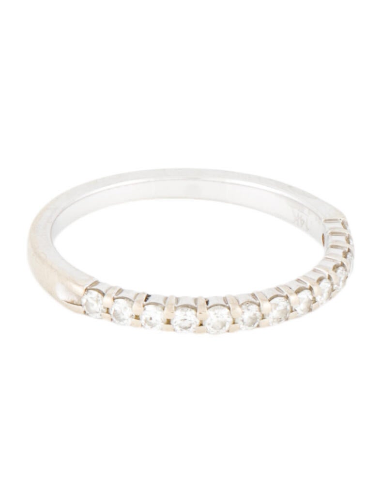 Ring Bernard K. Passman Coral and Diamond Riverwalk Ring - 18K White ...