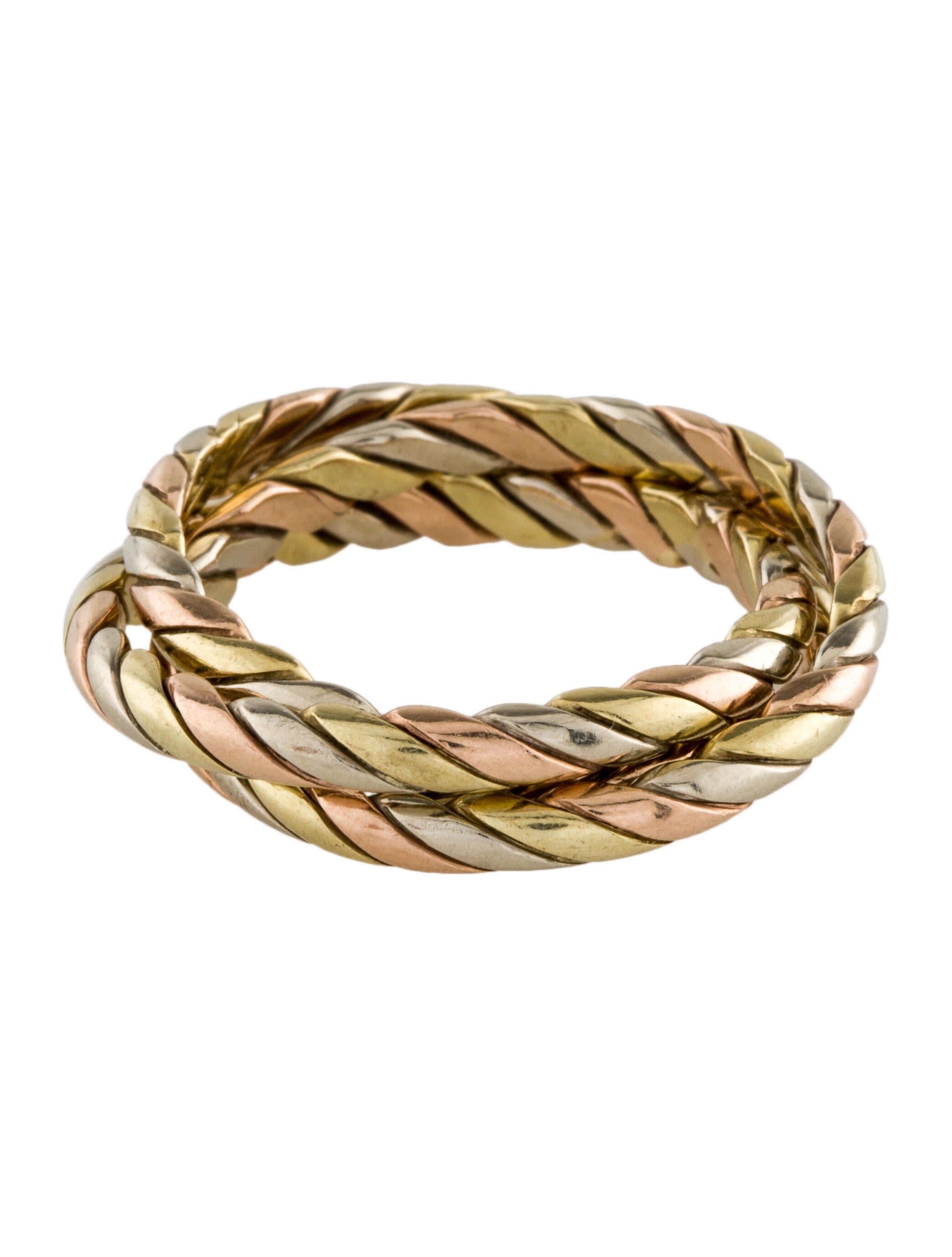 Ring 14K Tri-Color Rolling Ring - Rolling Ring, Rings - RRING199538 ...