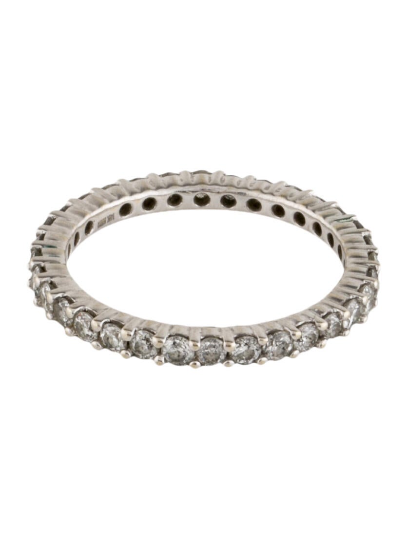 Cartier C de Cartier Logo Ring - Gold, 18K White Gold Band, Rings ...