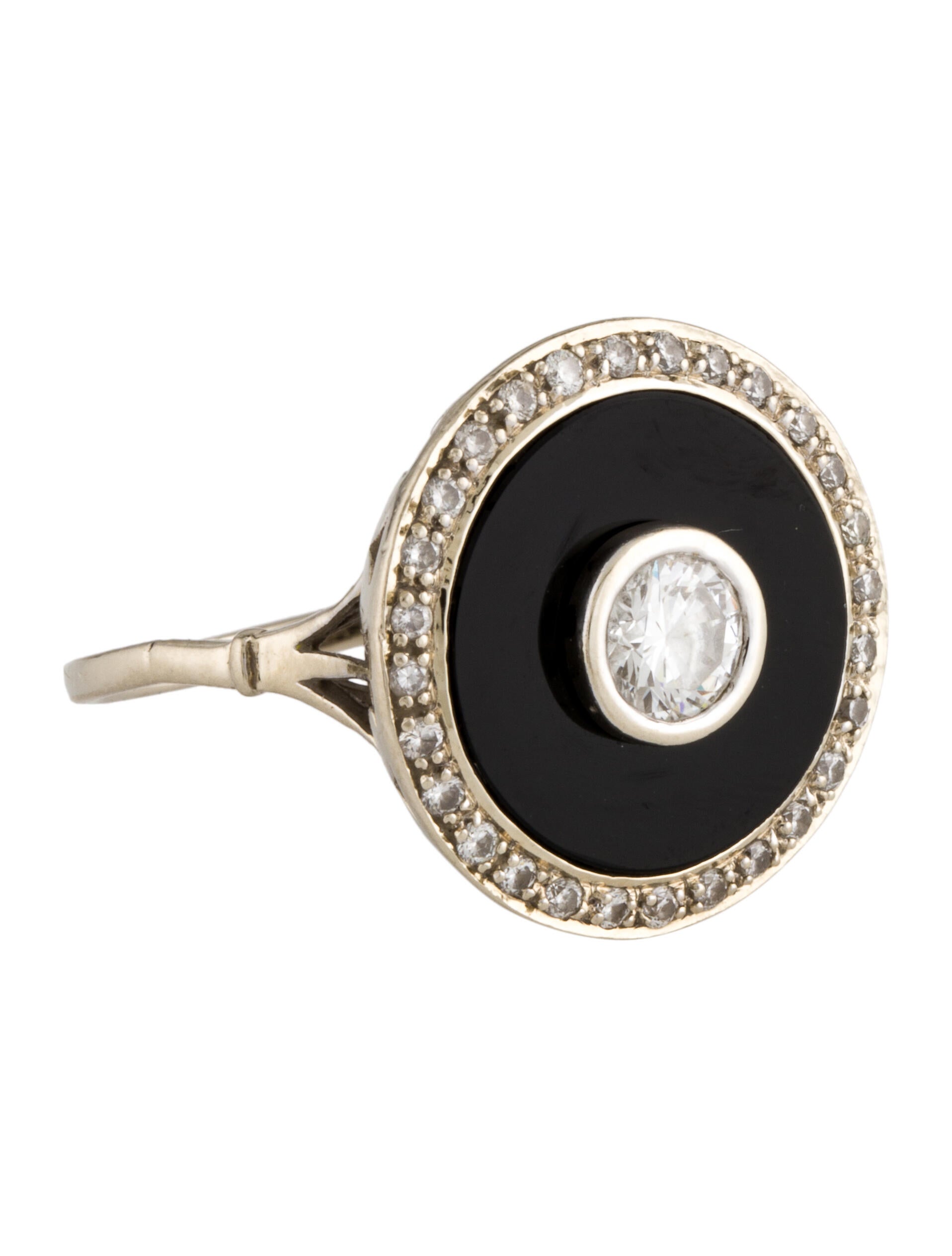 Helen Yarmak Heart Pavé Diamond Ring - 18K White Gold Cocktail Ring ...