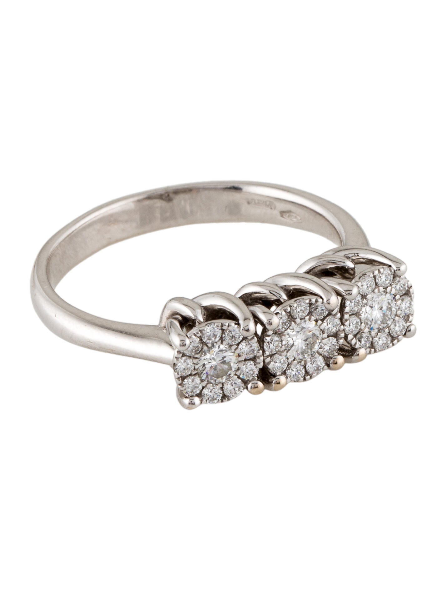 Helen Yarmak Heart Pavé Diamond Ring - 18K White Gold Cocktail Ring ...