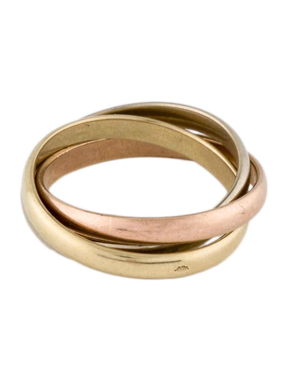 Ring 14K Tri-Color Rolling Ring - Rolling Ring, Rings - RRING211507 ...