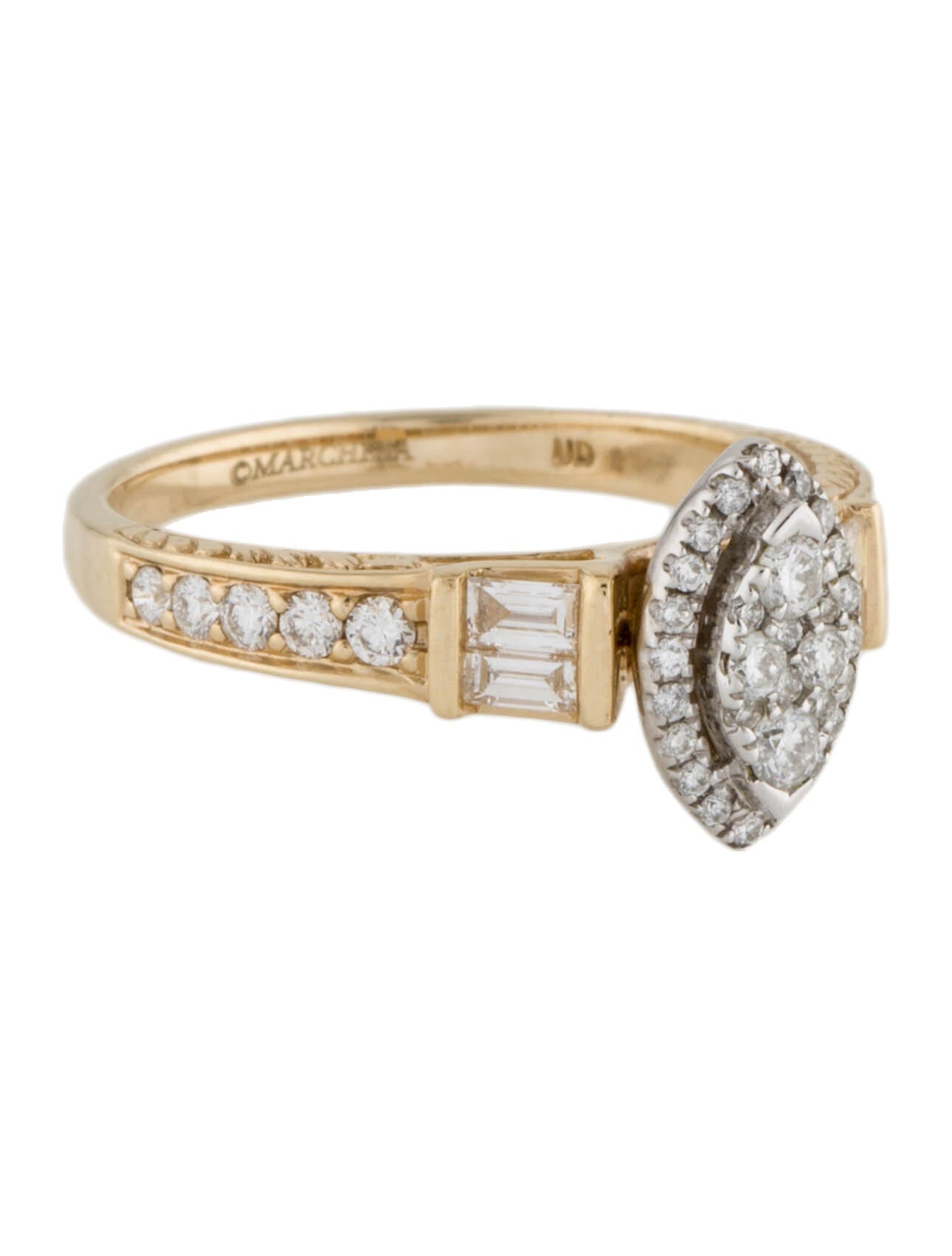 Pomellato 18K Topaz M'Ama Non M'Ama Cocktail Ring - 18K Yellow Gold ...