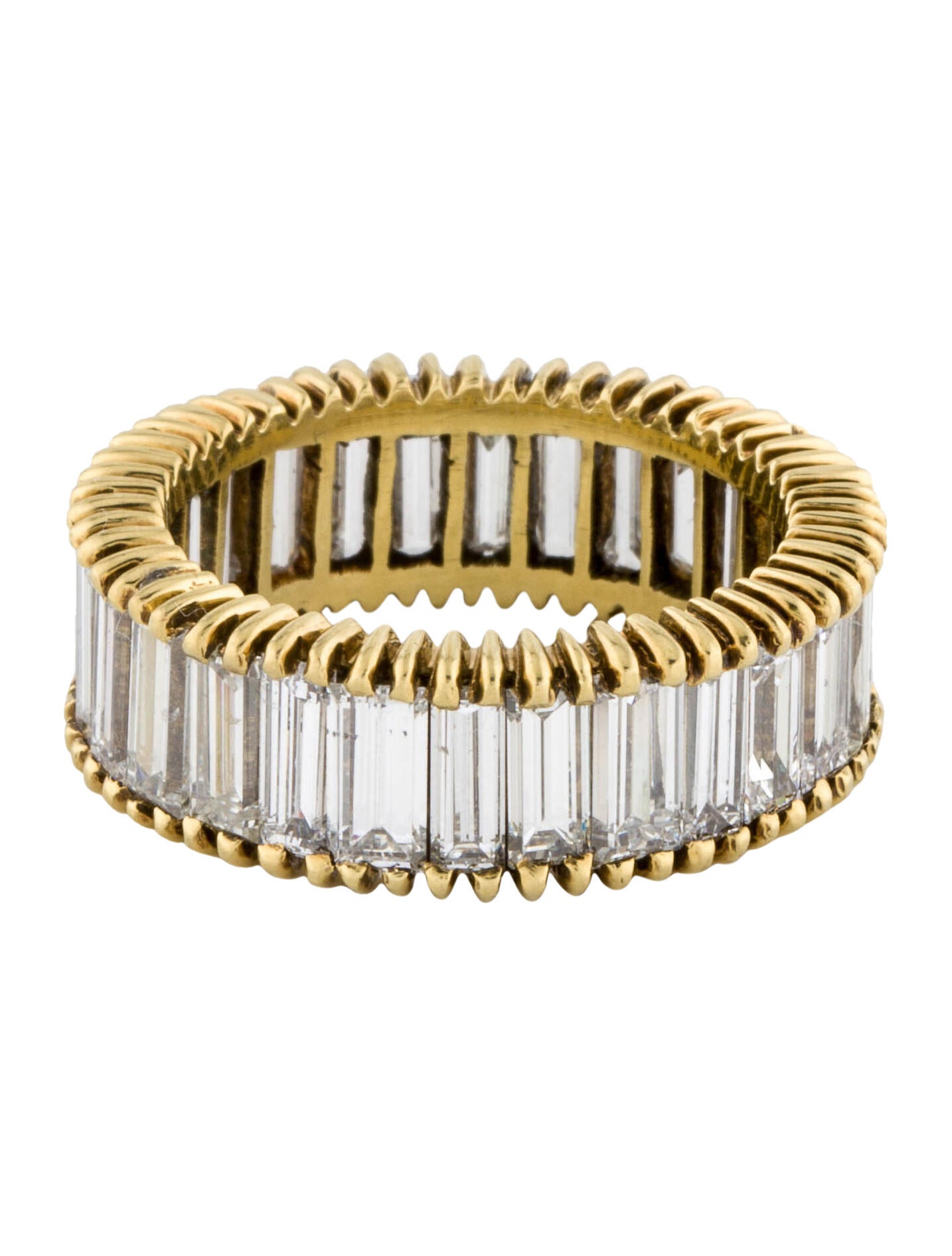 The Last Line 14K Diamond Perfect Eternity Band - Rhodium-Plated 14K ...