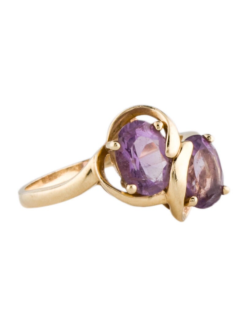 Ring 12K Diamond Crossover Ring - 12K White Gold Cocktail Ring, Rings ...