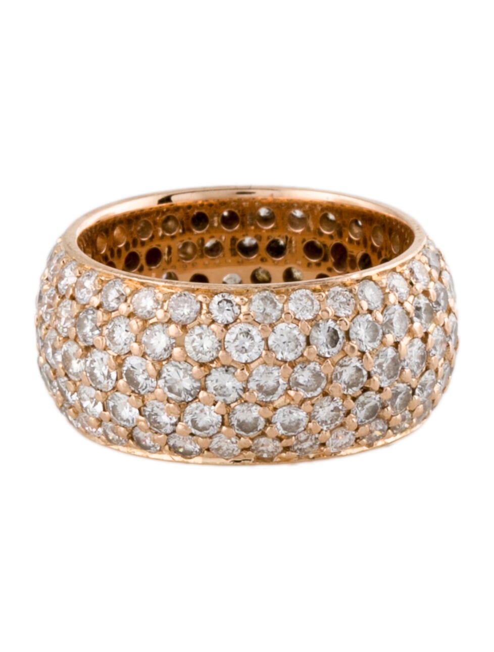 Tiffany & Co. 18K Diamond Metro Eternity Band Ring - 18K Yellow Gold ...