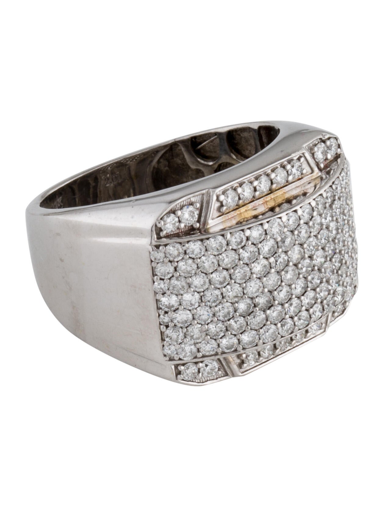Sonia Bitton 14K Diamond Champagne Bubble Ring - Rhodium-Plated 14K ...