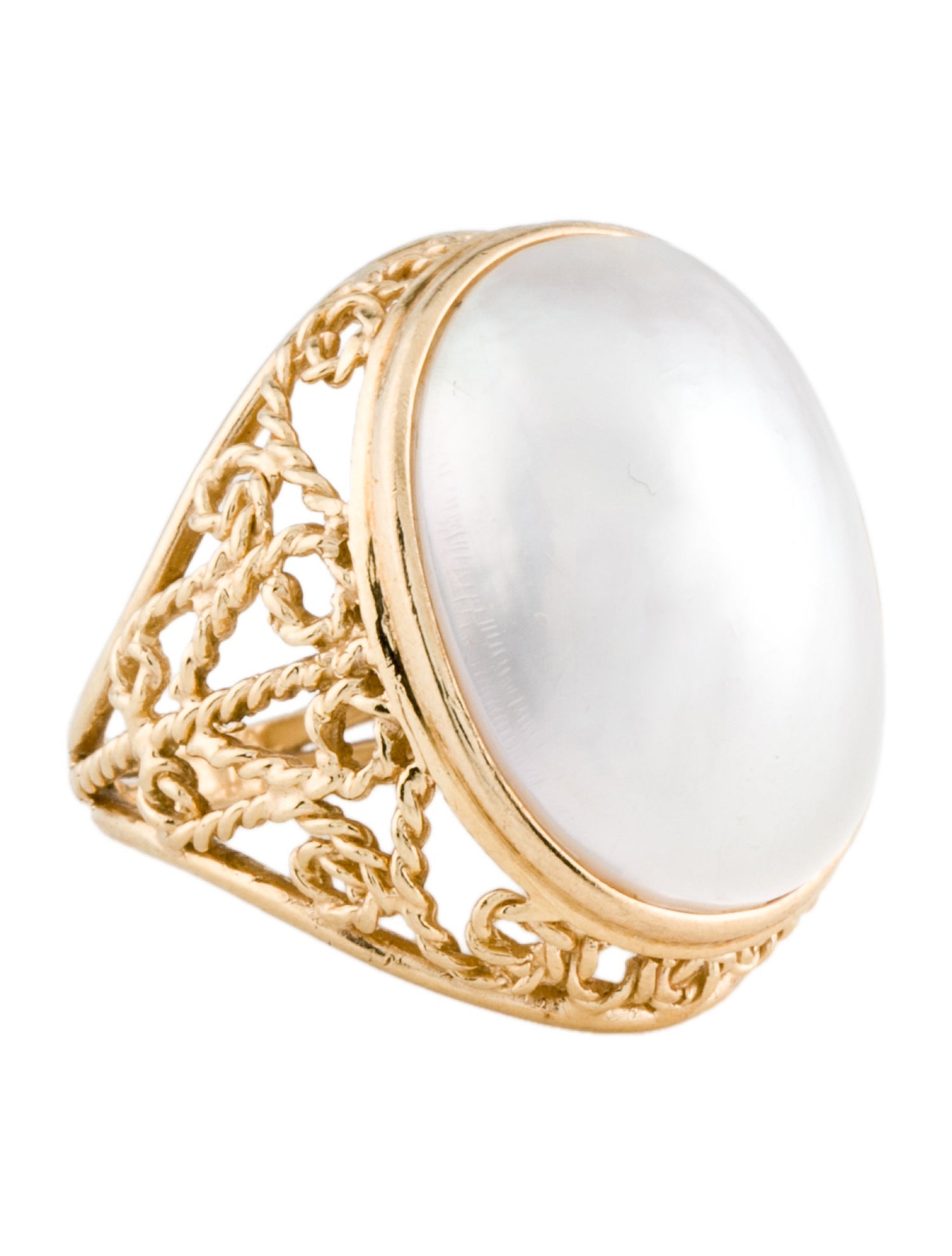 Tiffany & Co. 18K Diamond Enchant Flower Ring - 18K Rose Gold Cocktail ...