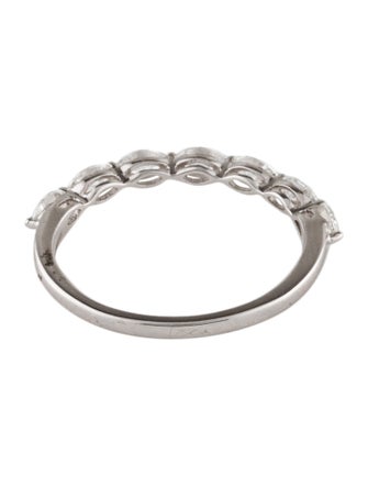 Ring 14K Diamond Band - Rhodium-Plated 14K White Gold Band, Rings ...