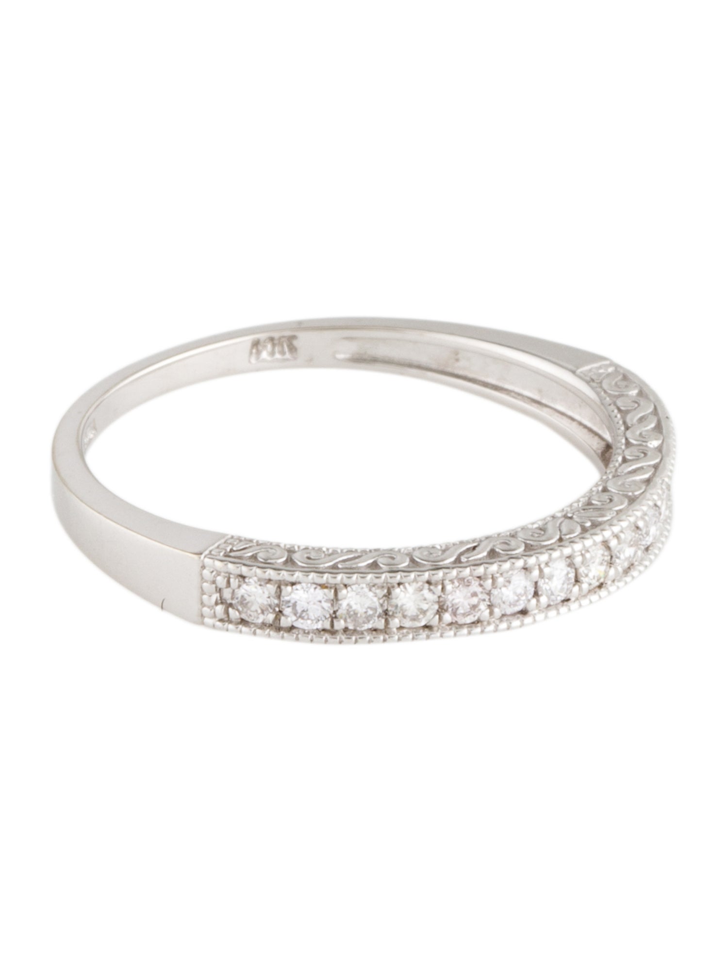 Hermès 18K Hercules Ring - 18K White Gold Band, Rings | The RealReal
