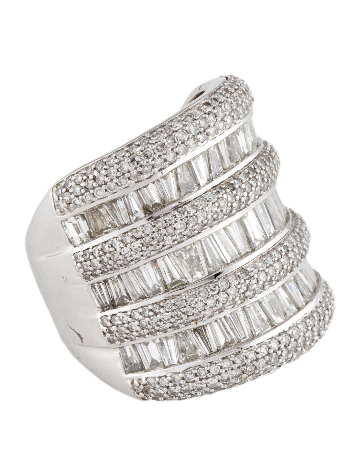 Chimento 18K Chimento Ring - 18K White Gold Band, Rings - CNT20045 ...