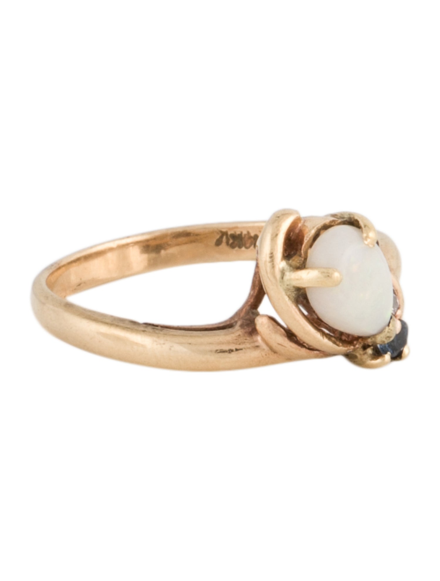 Tohum Design Concha Large Puka Ring - Sterling Silver Cocktail Ring ...