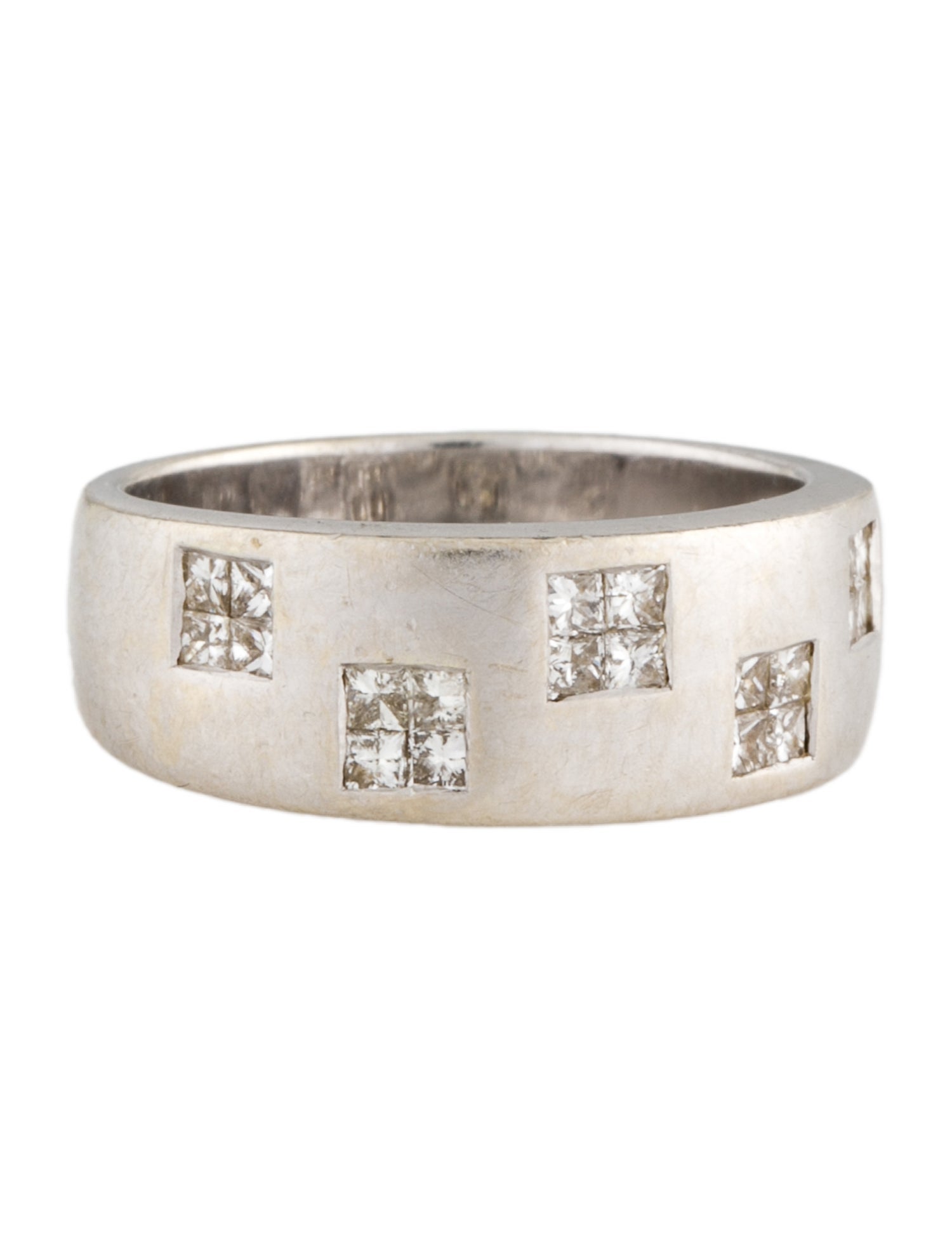 Tiffany & Co. Diamond Bubbles Ring - Silver, 950 Platinum Band, Rings ...