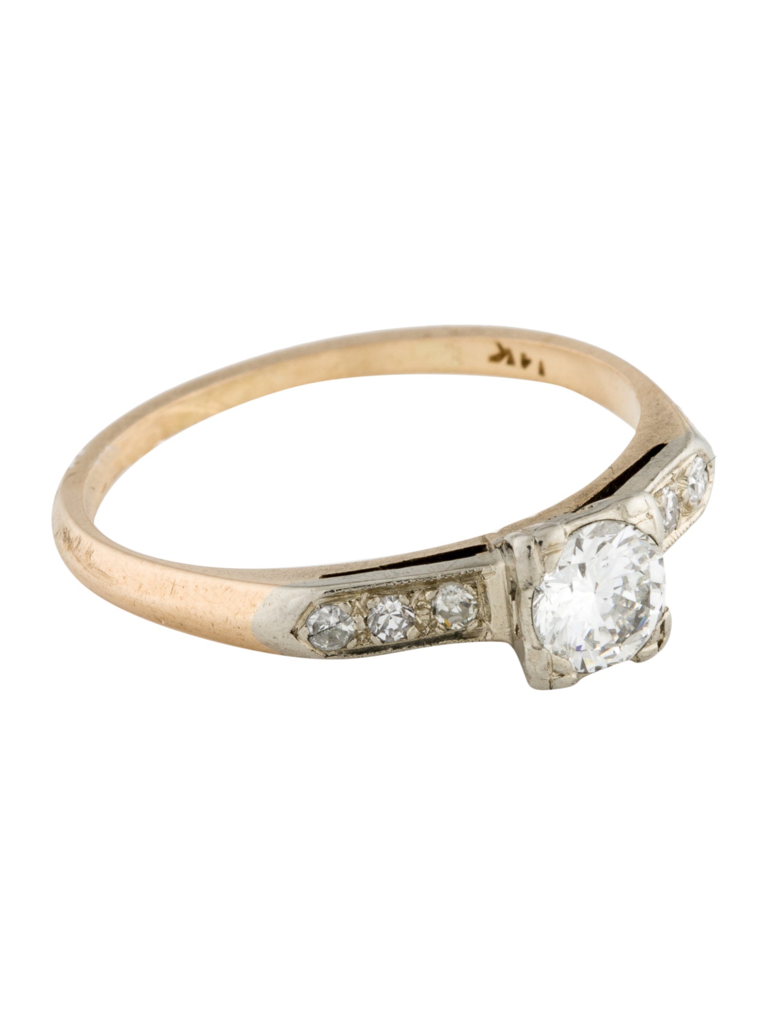 De Beers Diamond Adonis Rose Engagement Ring - 18K Rose Gold Engagement ...