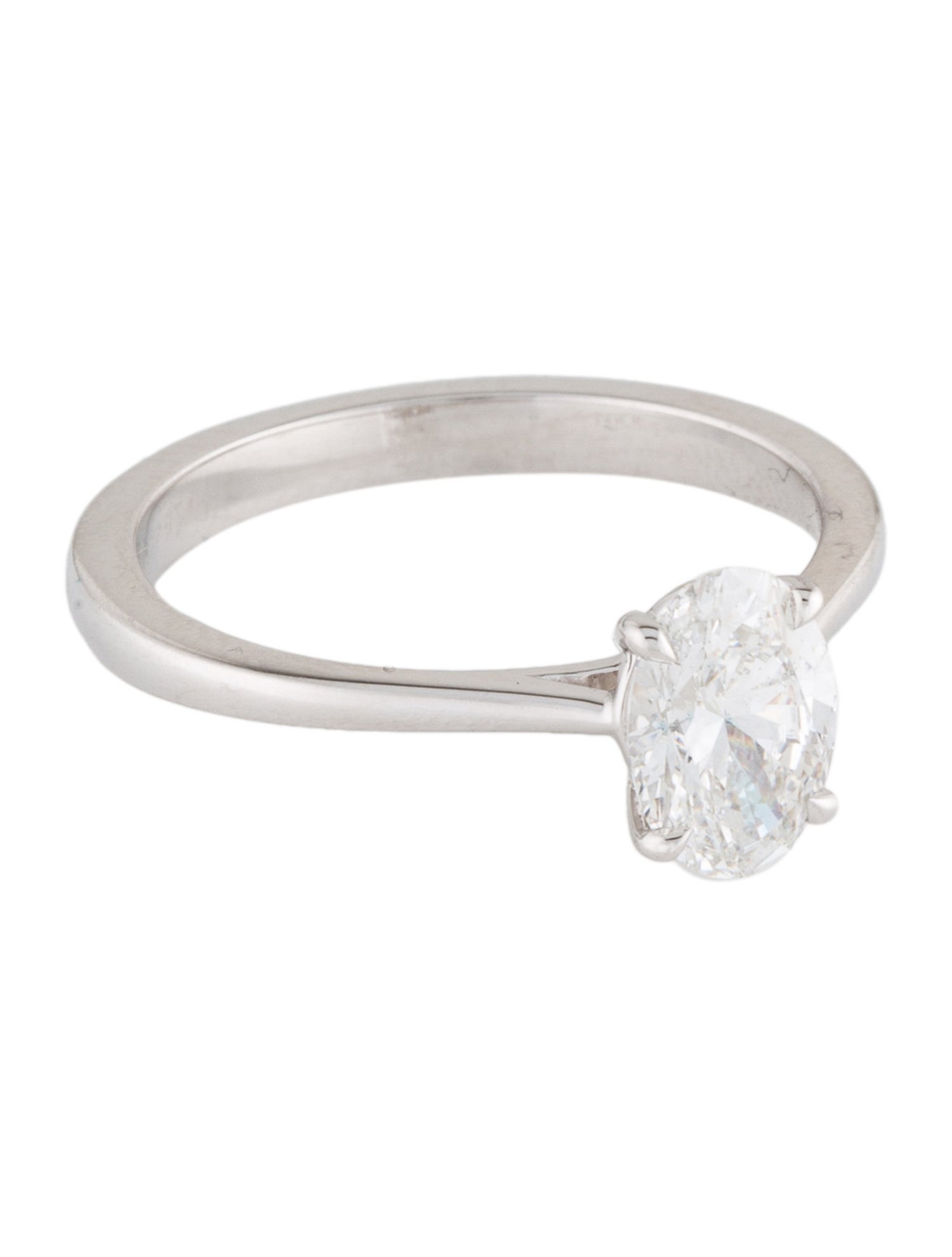 Engagement Ring 1.10ct Lab-Grown Diamond Solitaire Engagement Ring ...