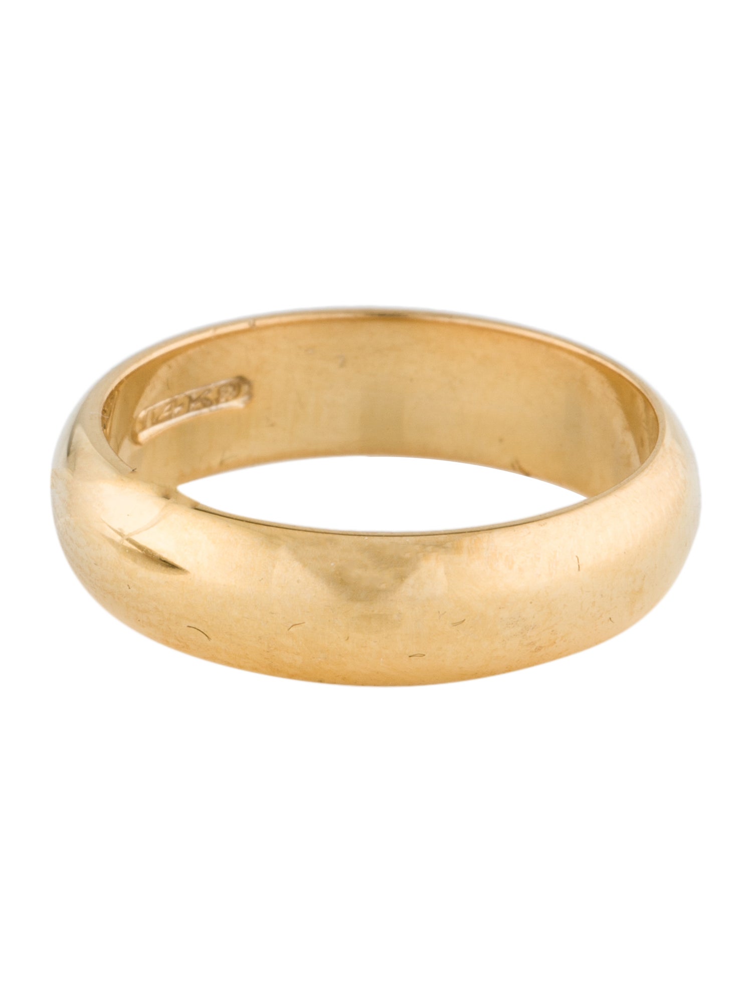 Ring 14K Band - 14K Yellow Gold Band, Rings - RRING263923 | The RealReal