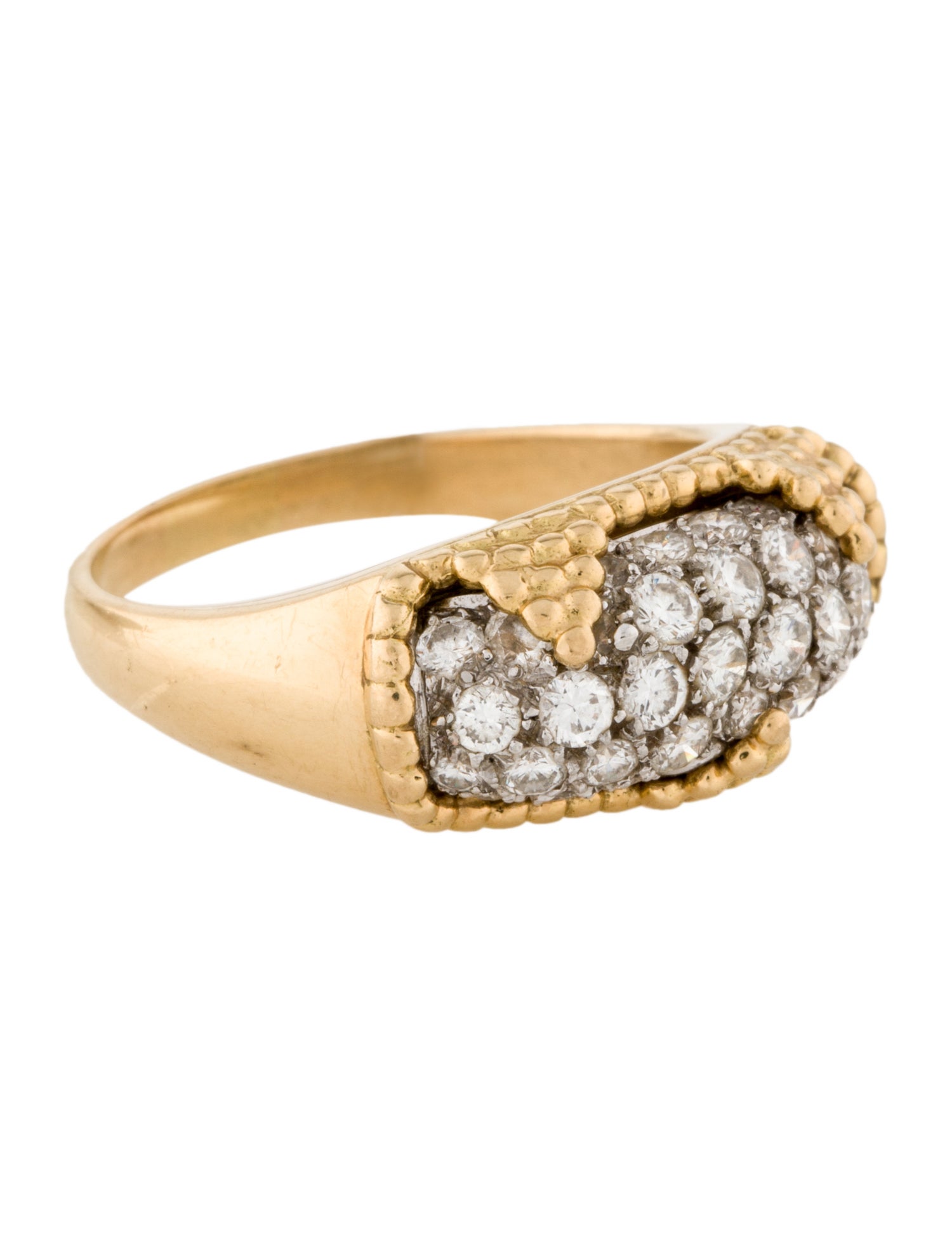 Slane 18K Diamond Eternity Band - 18K Yellow Gold Band, Rings ...
