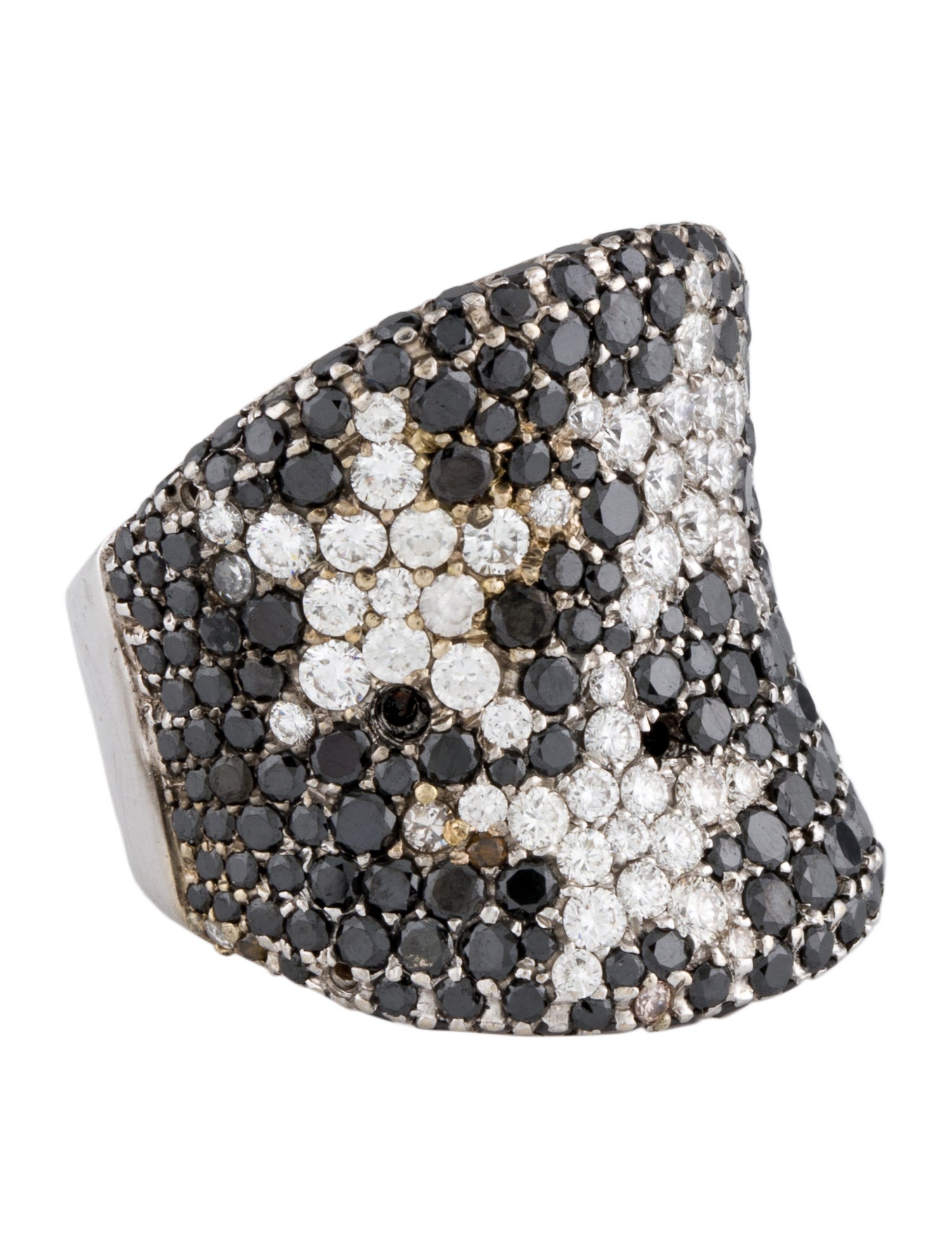 Di Modolo 18K Diamond & Multistone Flower Tempia Ring - 18K Yellow Gold ...