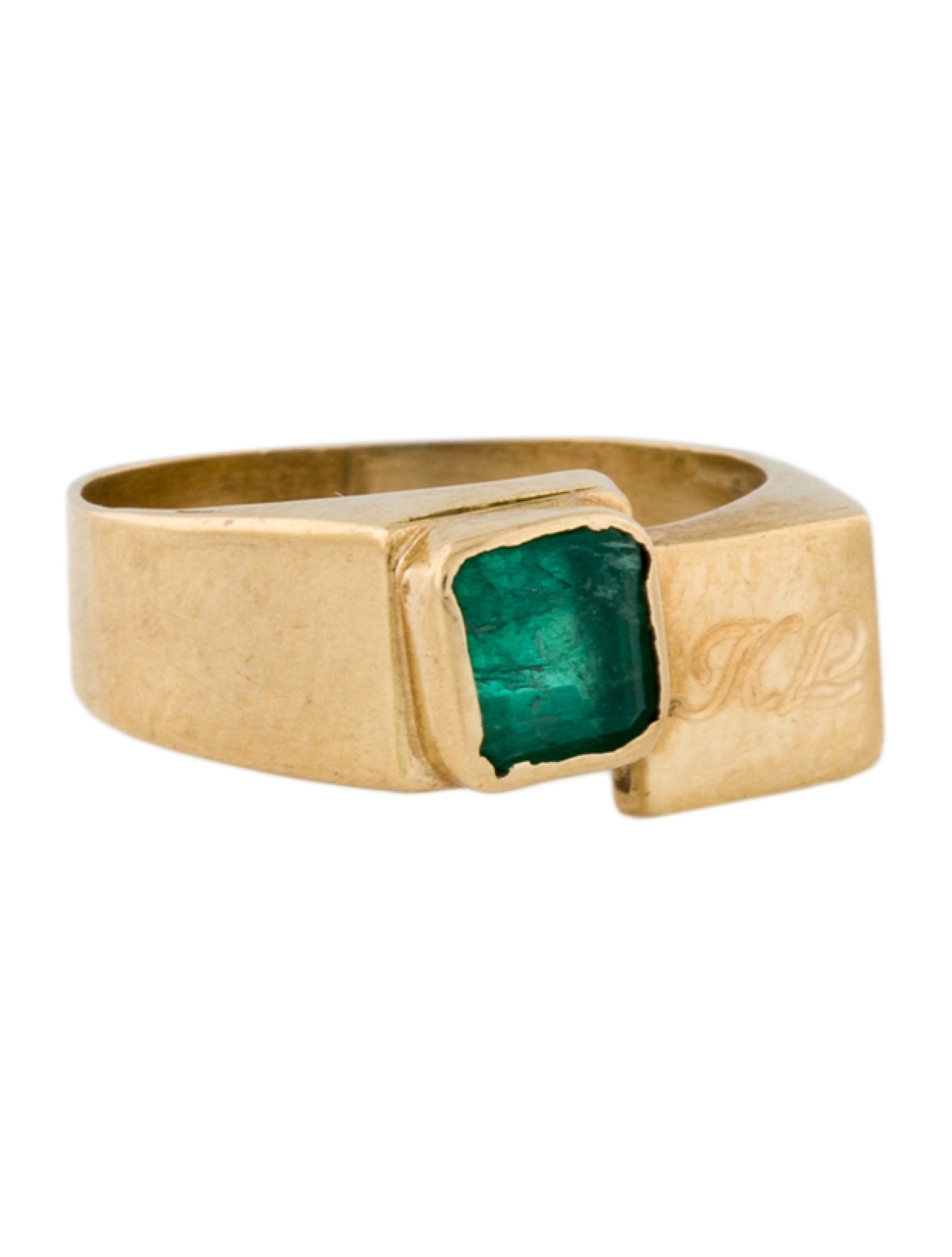 Ring Bernard K. Passman Coral and Diamond Riverwalk Ring - 18K White ...