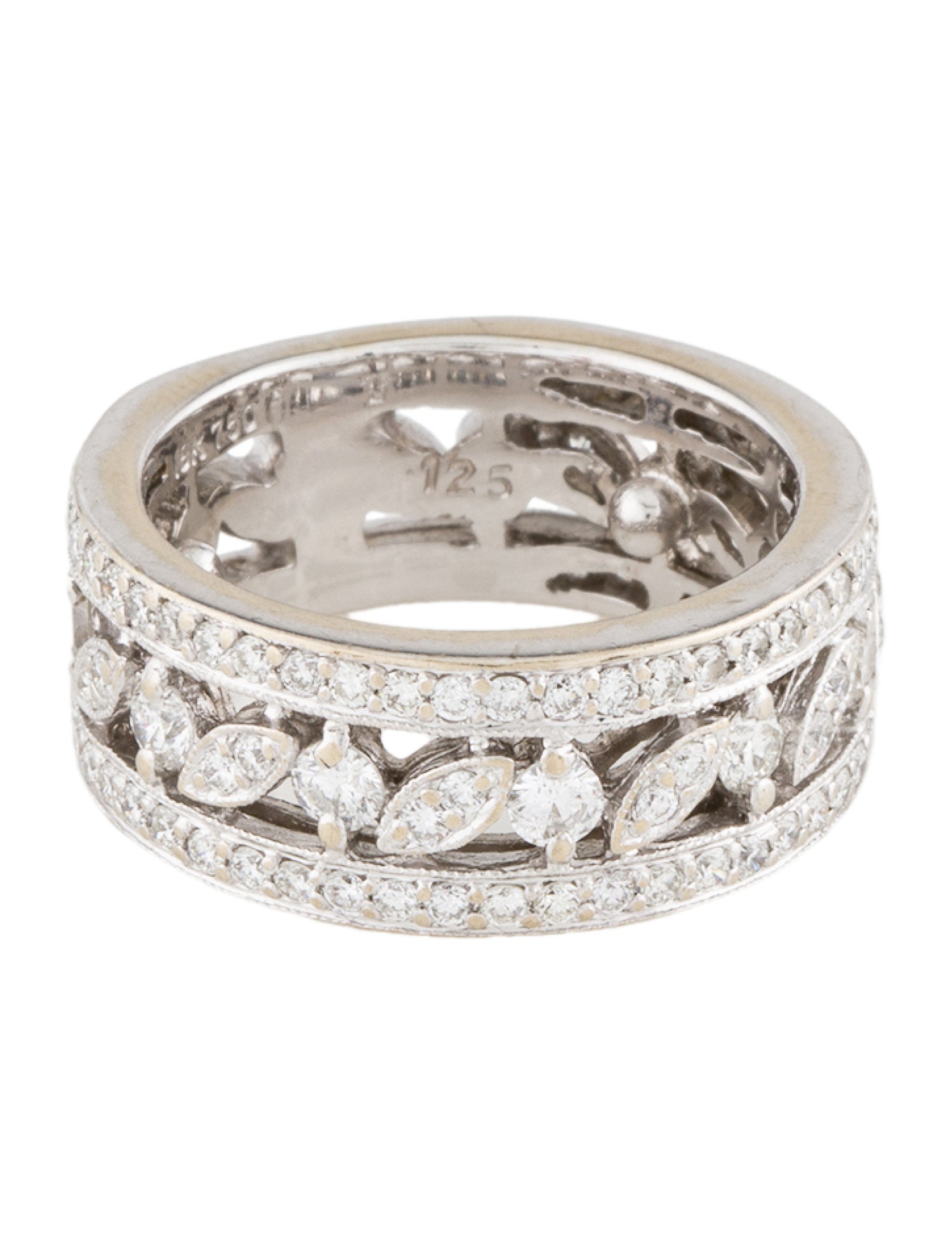 Van Cleef & Arpels Vintage 18K Multi-stone & Diamond Band - 18K Yellow ...