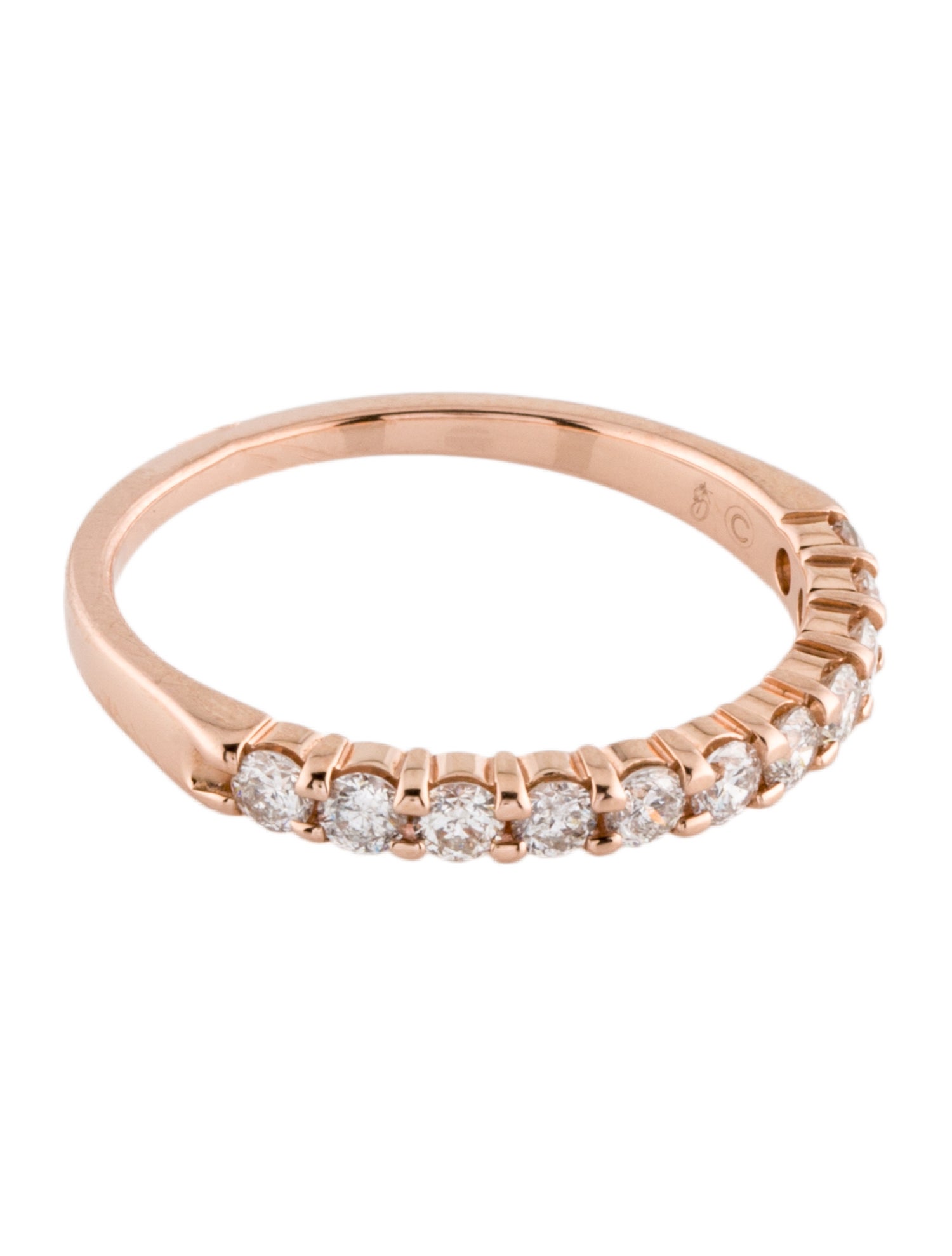 Hoorsenbuhs 18K Diamond Phantom Ring - 18K Rose Gold Band, Rings ...