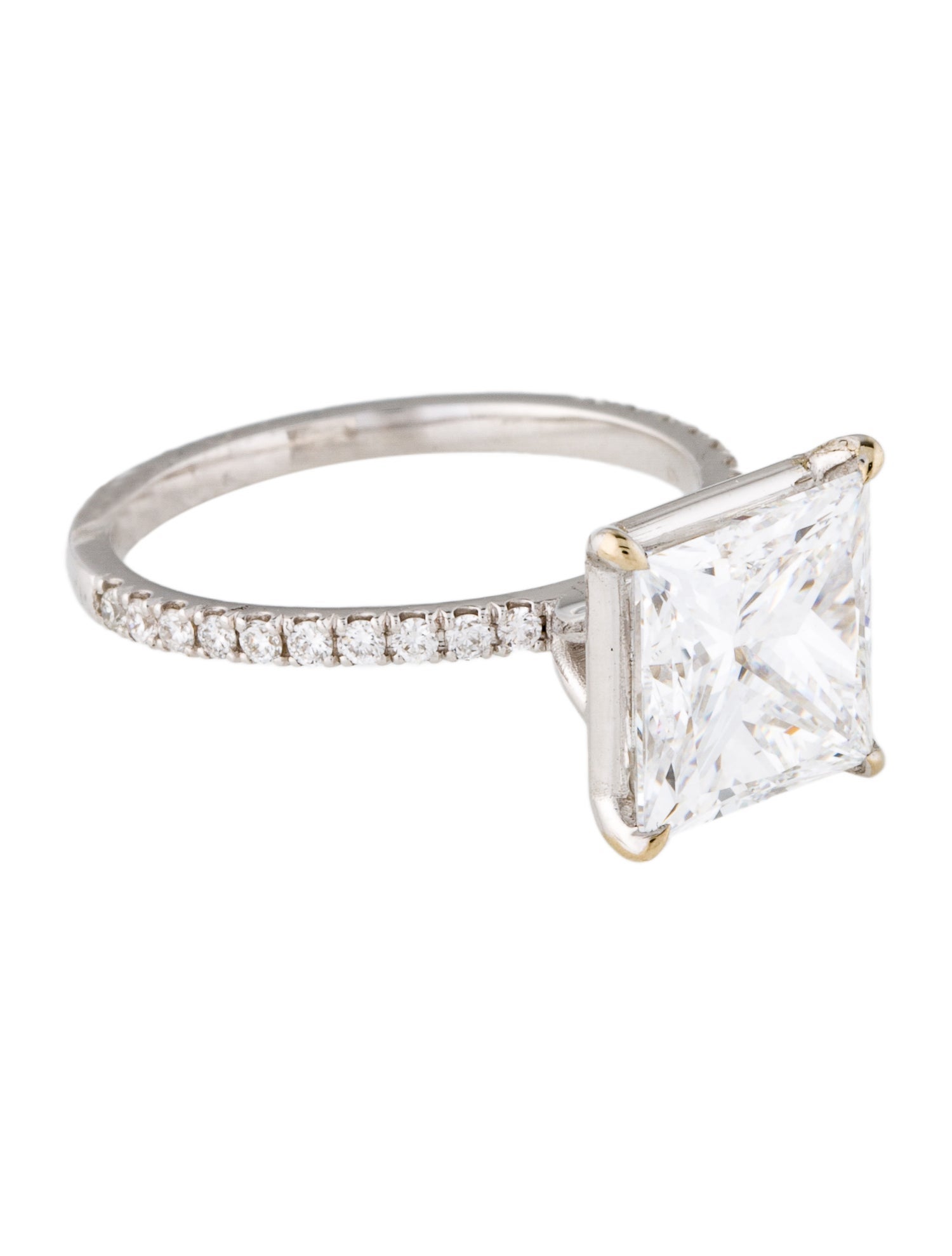De Beers Diamond Adonis Rose Engagement Ring - 18K Rose Gold Engagement Ring, Rings - DEB20095 ...