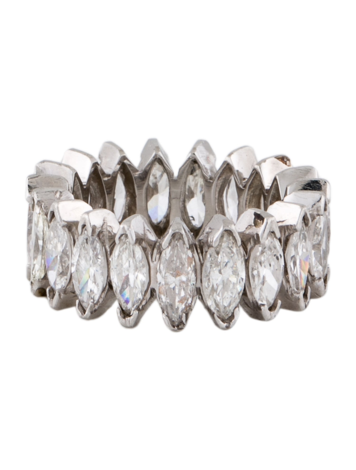 Harry Winston Yellow Diamond Eternity Band - 18K Yellow Gold Eternity ...