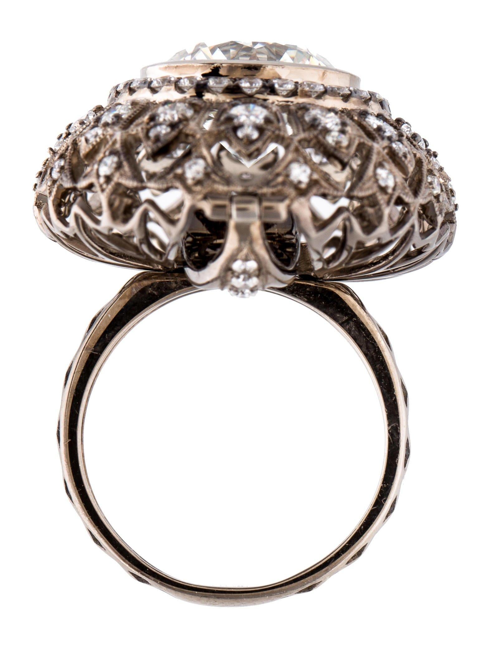 18K 5.01ct Diamond Convertible Pendant Ring - Necklaces - RRING31881 ...