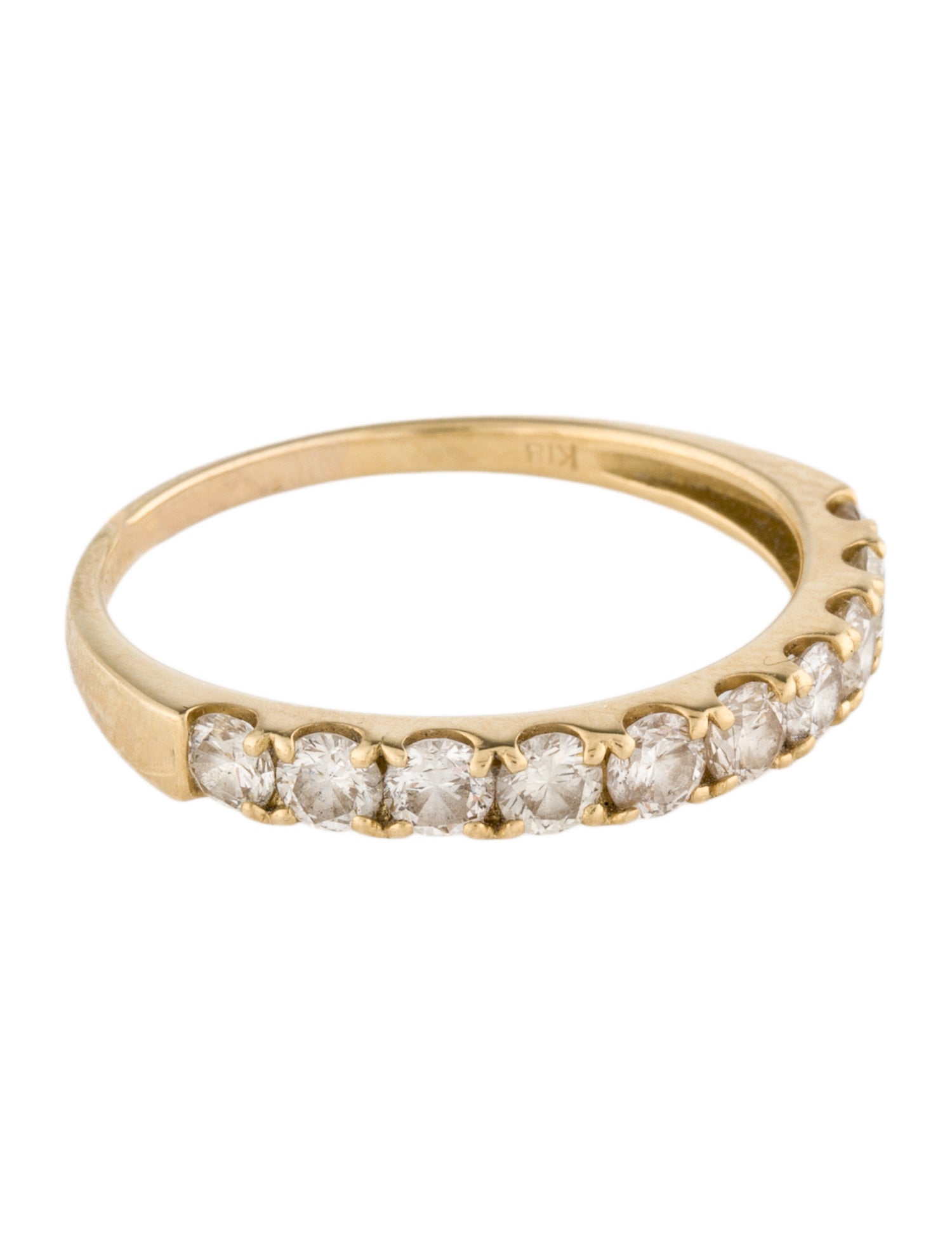 Chrome Hearts 22K Cemetery Band Ring - 22K Yellow Gold Band, Rings ...