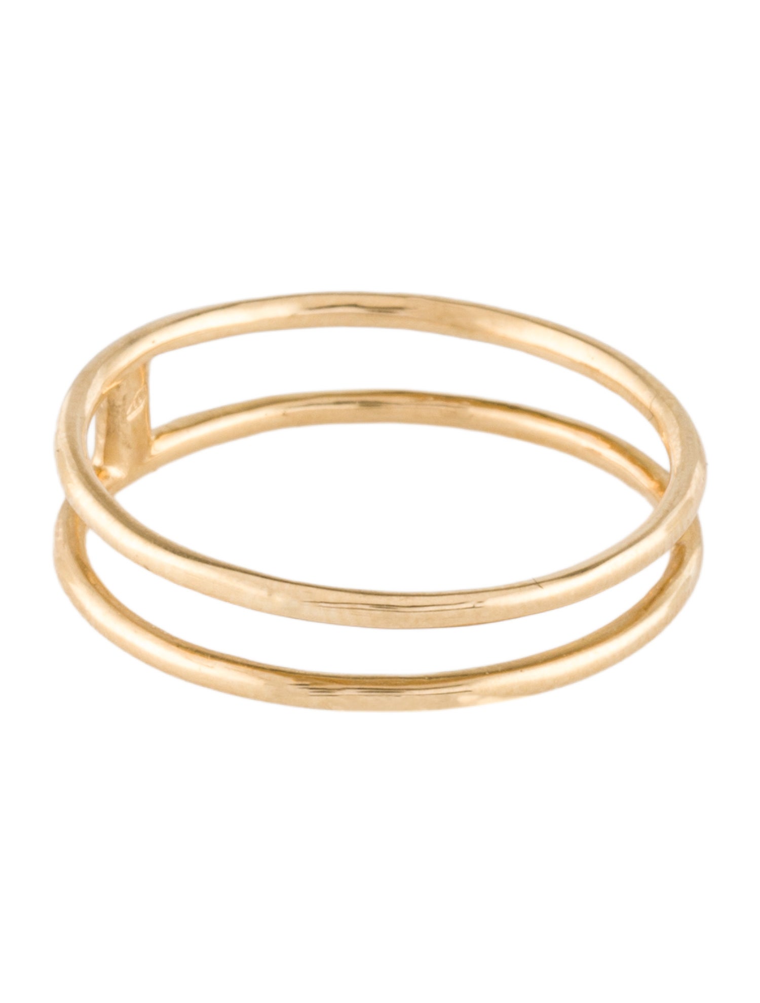 Fred of Paris 18K 1.11ctw Diamond 3 Row Wrap Around Ring - Band, Rings ...
