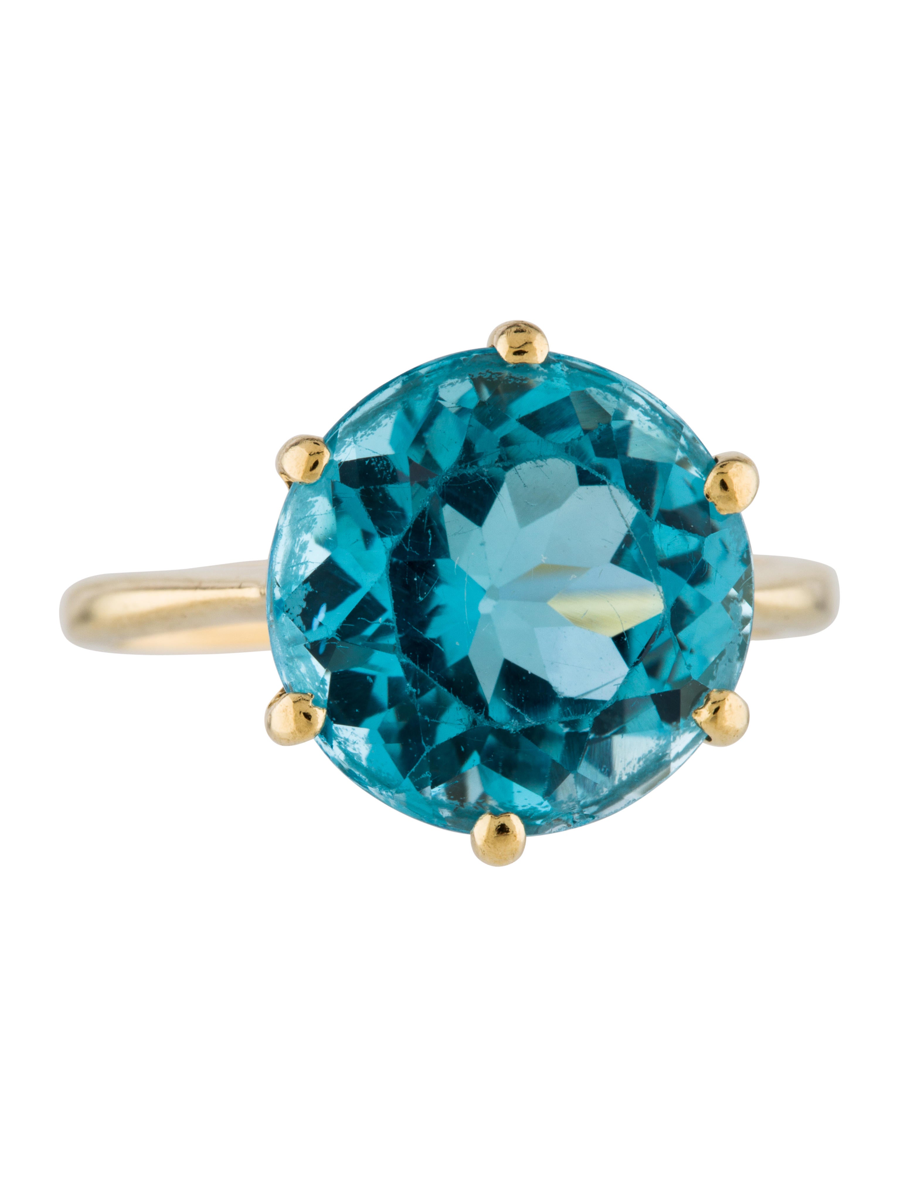 Ring 14K Topaz Ring - Rings - RRING43711 | The RealReal