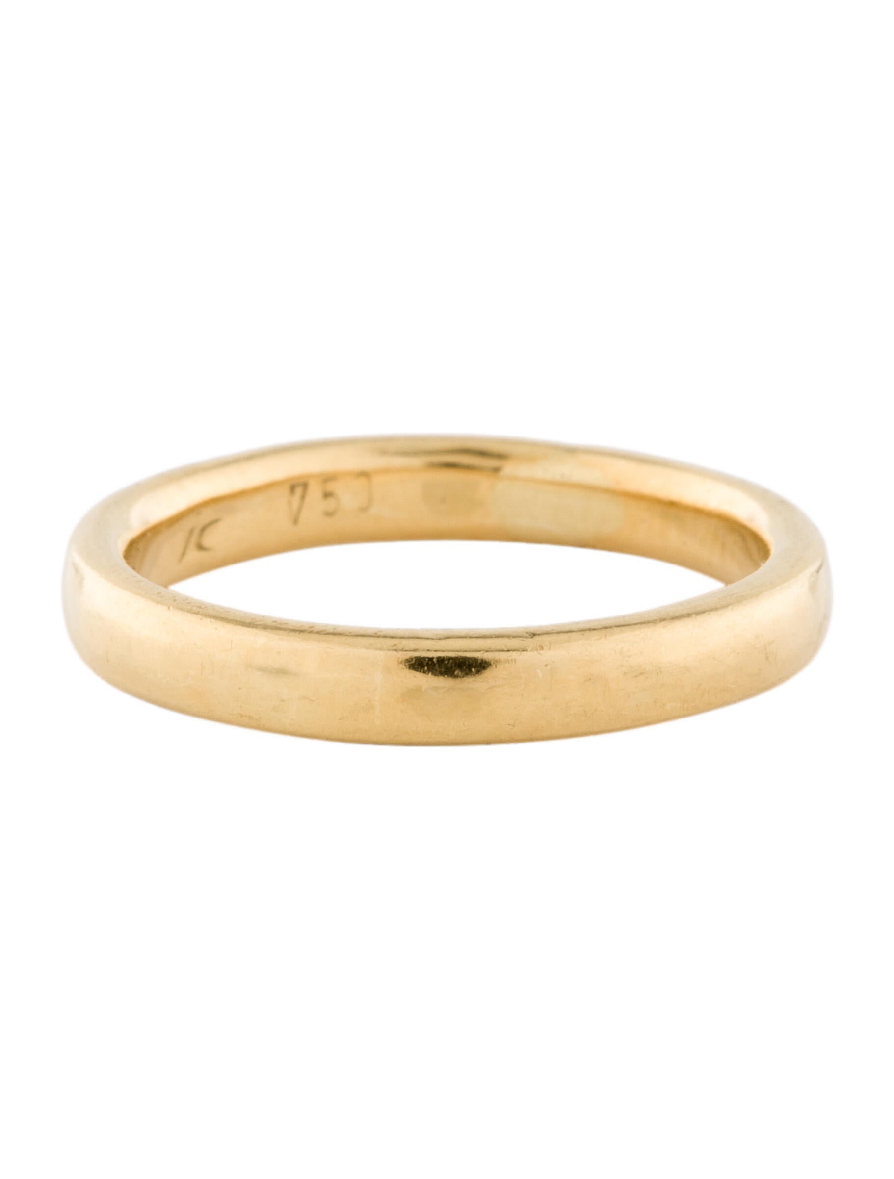 Ring 18K Band - Rings - RRING96251 | The RealReal