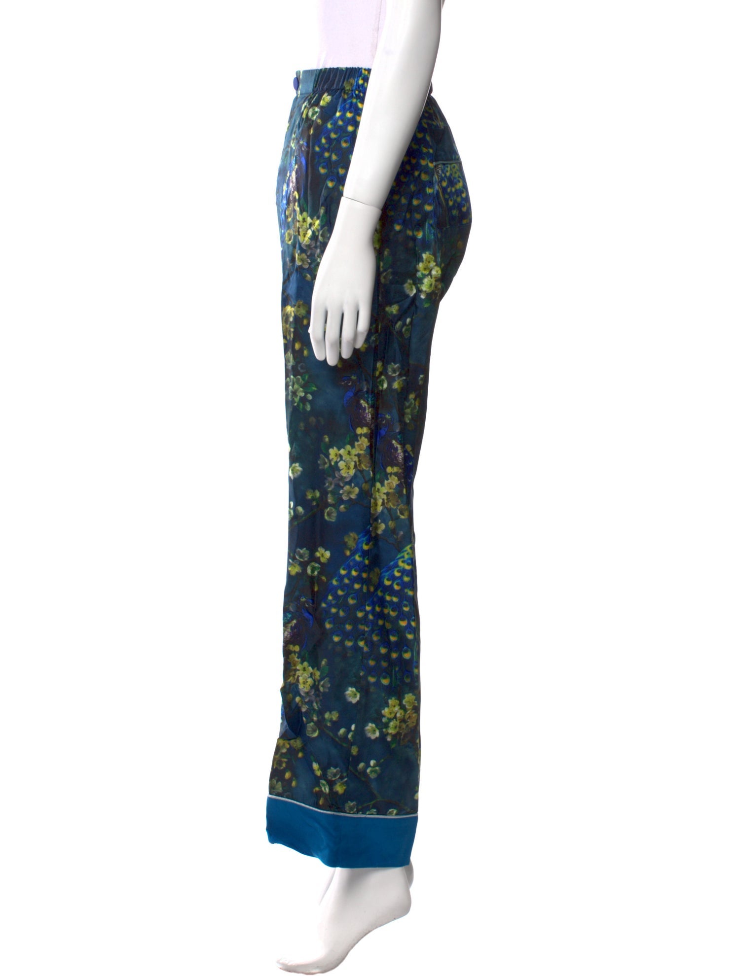F.R.S. For Restless Sleepers Silk Floral Print Pajamas w/ Tags ...
