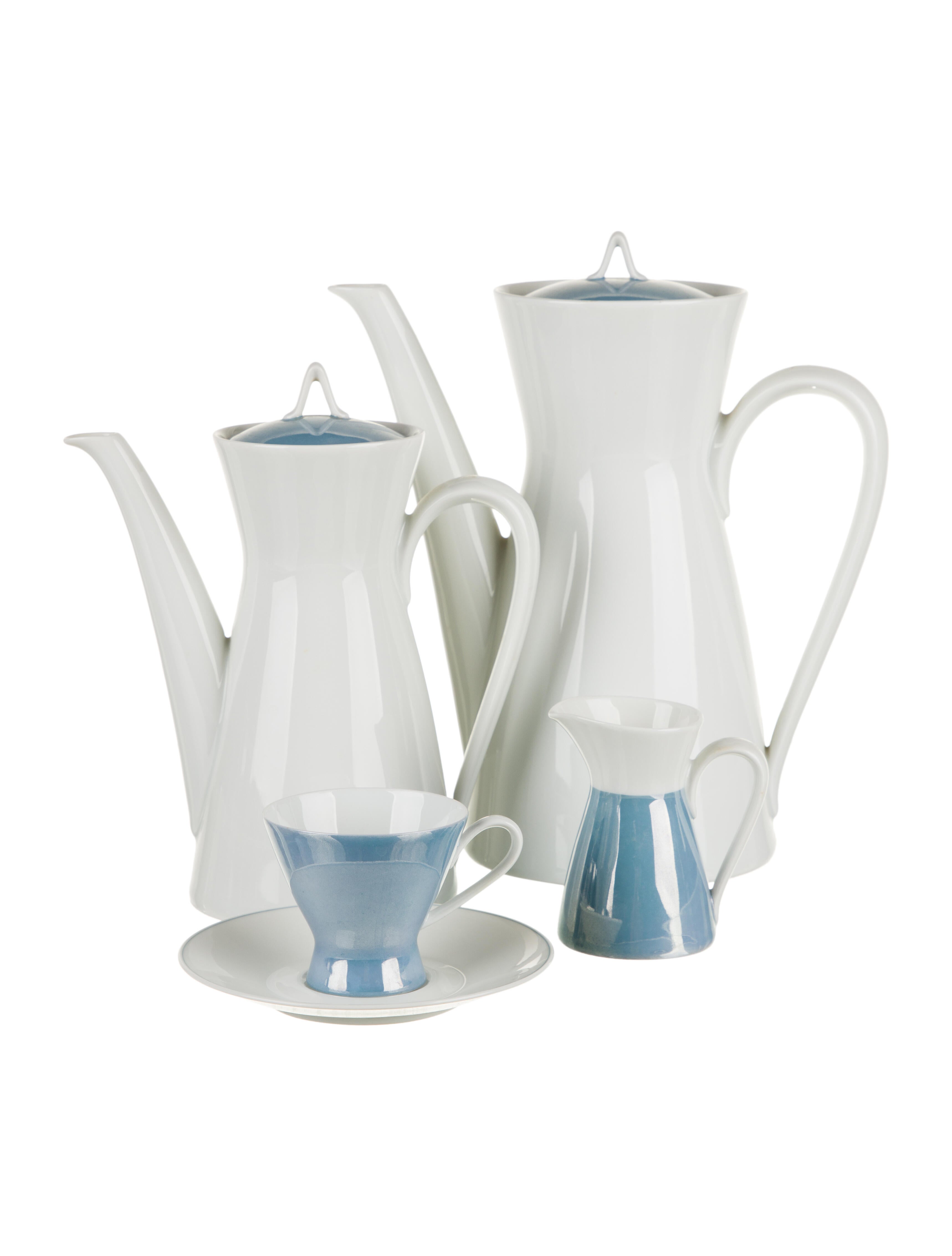 Rosenthal Blue Porcelain Tea Set - Tabletop & Kitchen - RTH22423 | The ...