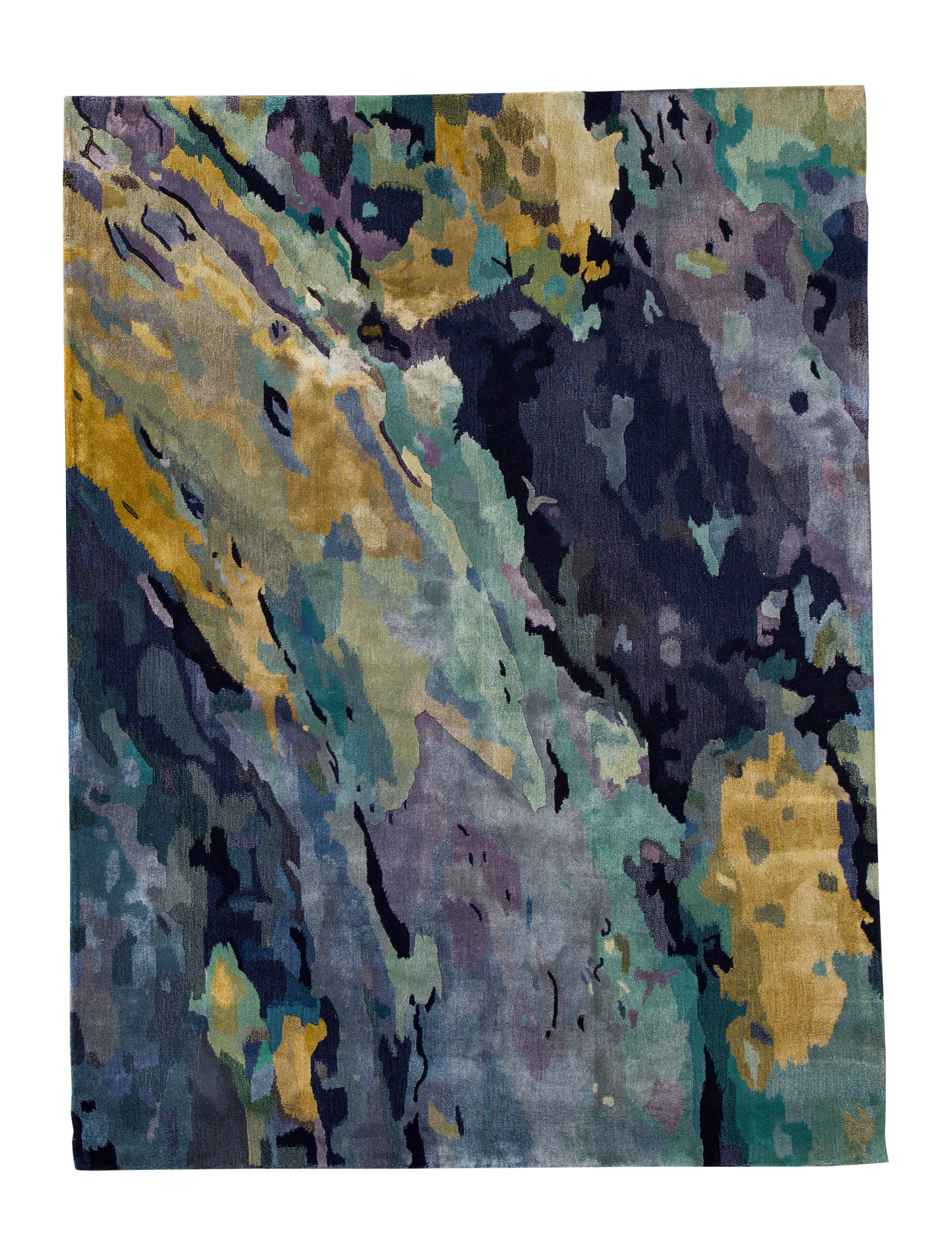 Rug Nourison Prismatic Collection Rug 7'5" x 5'5" - Blue Area Rugs ...