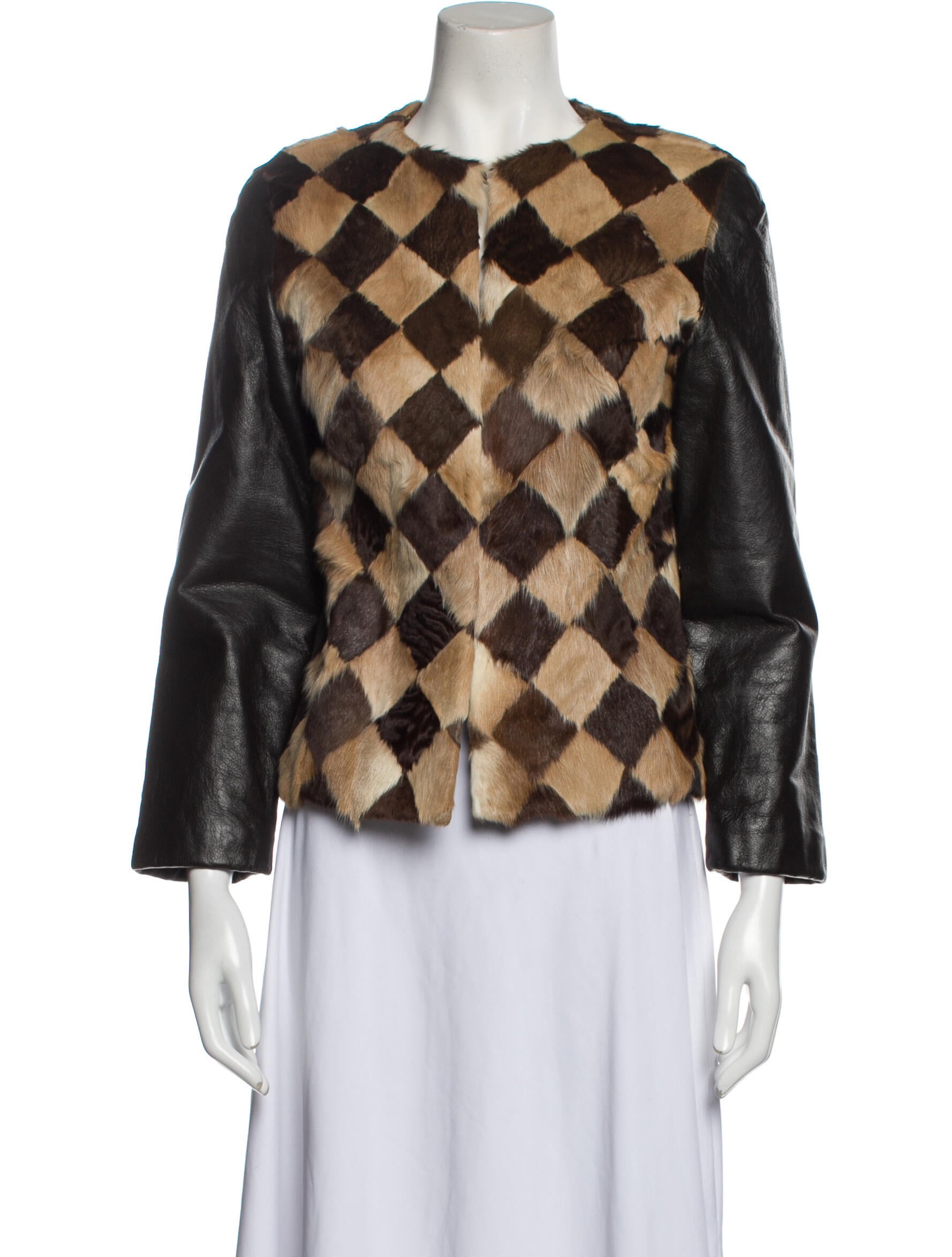 Revillon Belted Mink Fur Coat - Brown Coats, Clothing - RVL20114 | The ...