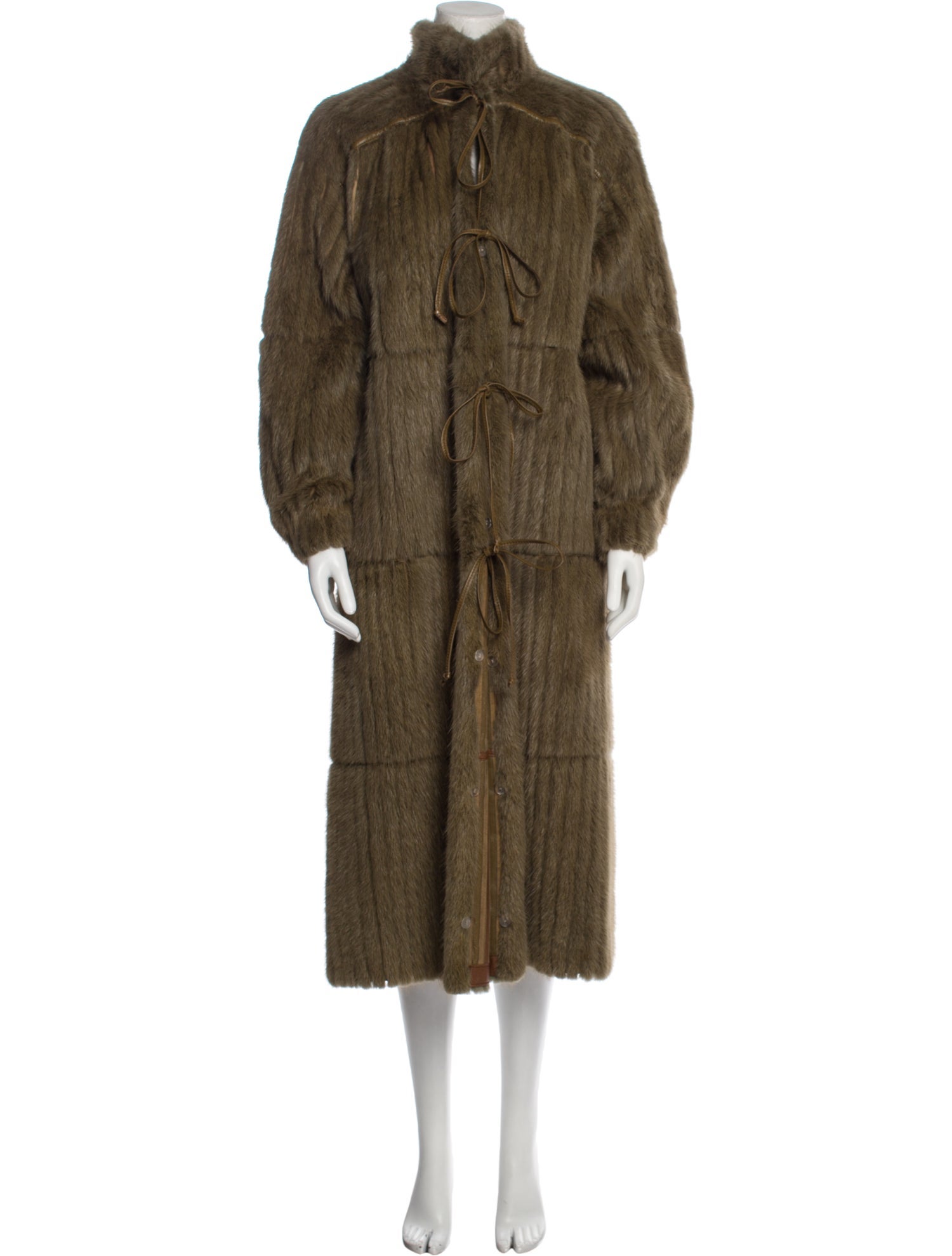 Revillon Fur Coat - Green Coats, Clothing - RVL20924 | The RealReal