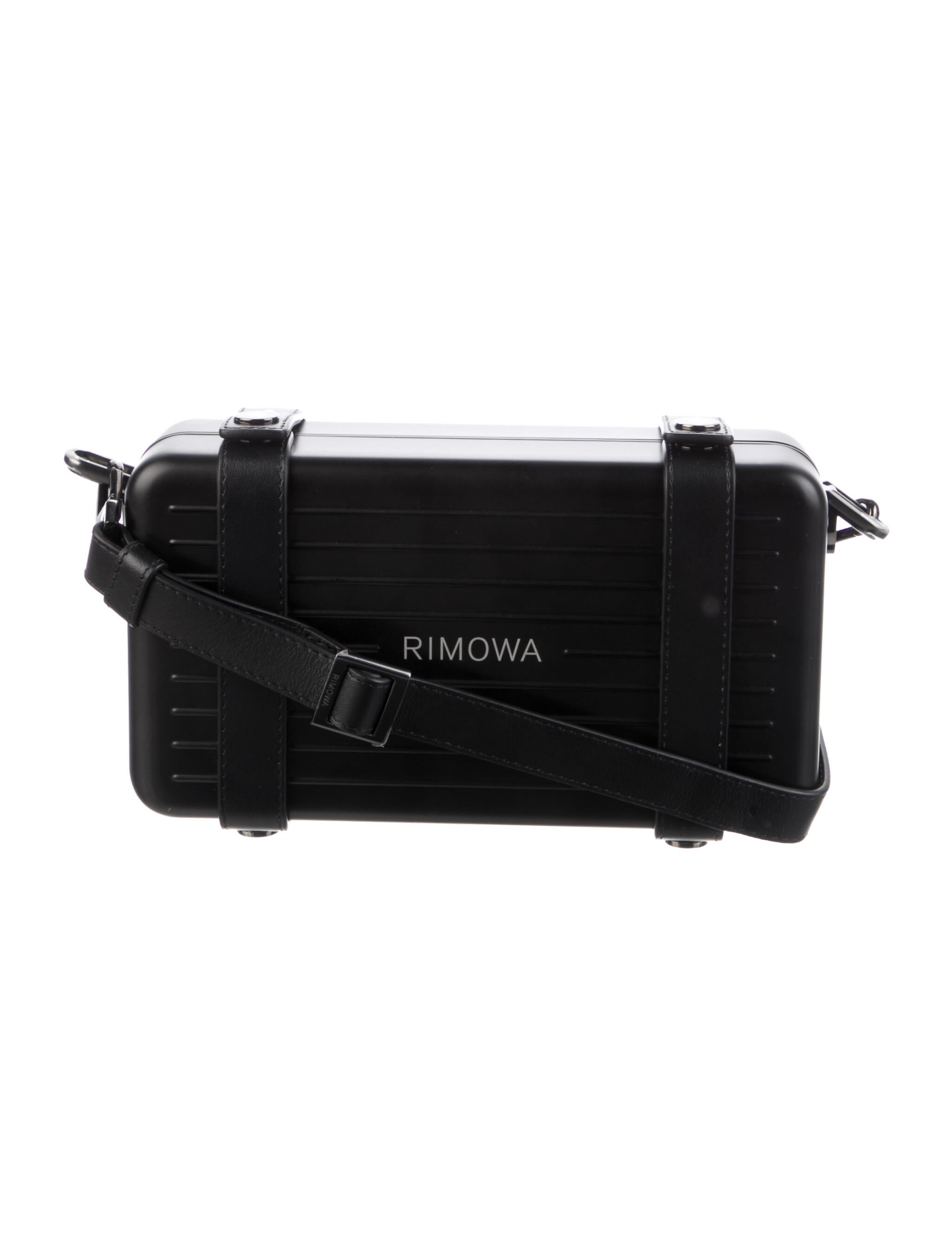 Rimowa Aluminum Personal Crossbody Bag w/ Tags - Black Crossbody Bags ...