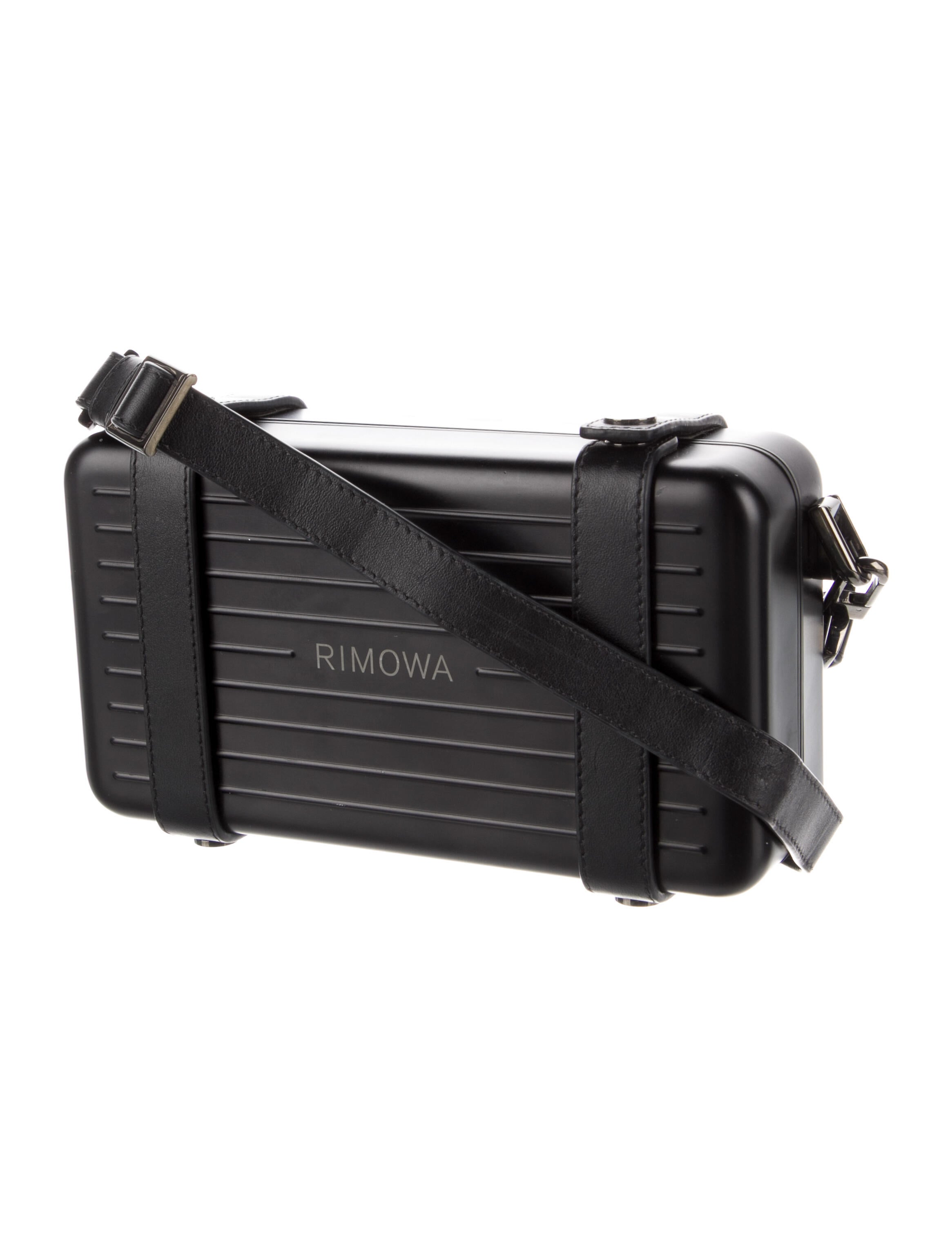 Rimowa Aluminum Personal Crossbody Bag w/ Tags - Black Crossbody Bags ...